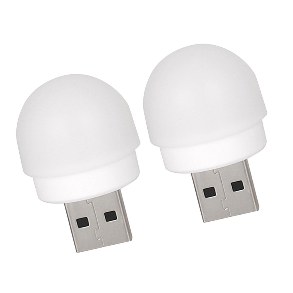 2 Pcs USB Night Light Lights Mini Bedroom Decore Nightlight Cartoon ...