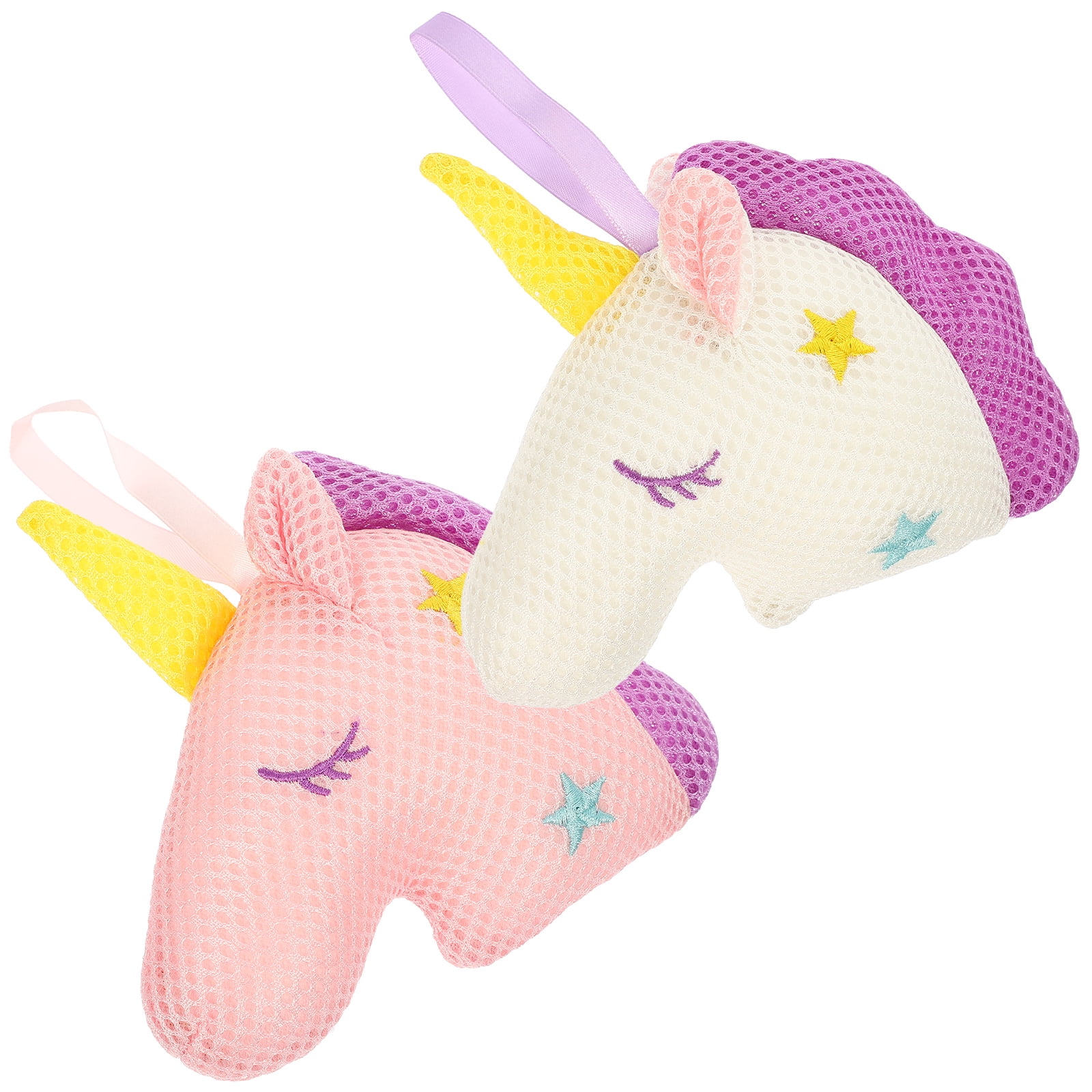 2 Pcs Unicorn Bath Sponge for Cleaning Sponges Shower Gel Miss ...