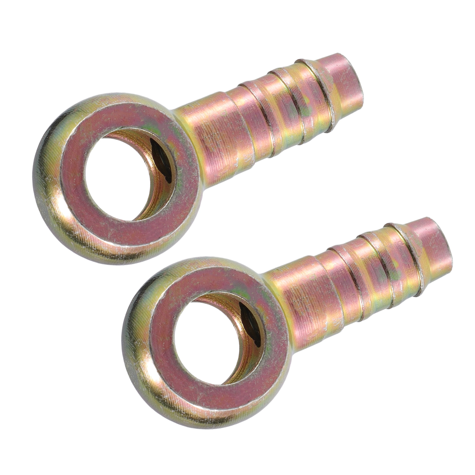2 Pcs Universal Banjo Bolt 12mm OD Banjo Bolt Hose Barb Fitting Adapter ...