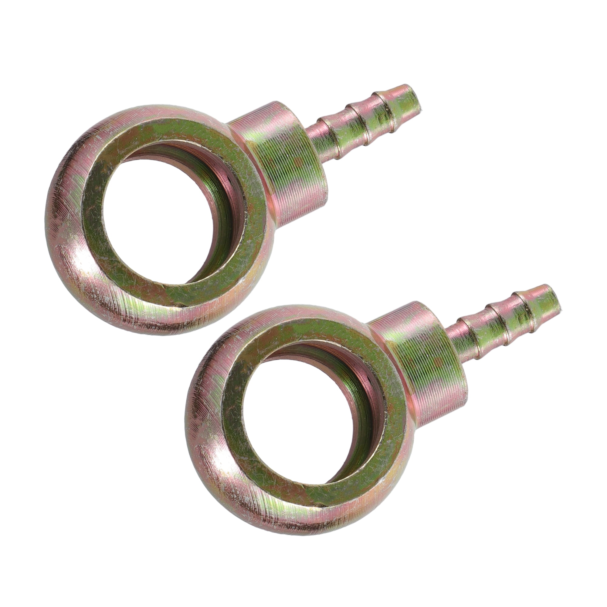 2 Pcs Universal Banjo Bolt 16mm ID Banjo Bolt Hose Barb Fitting Adapter ...