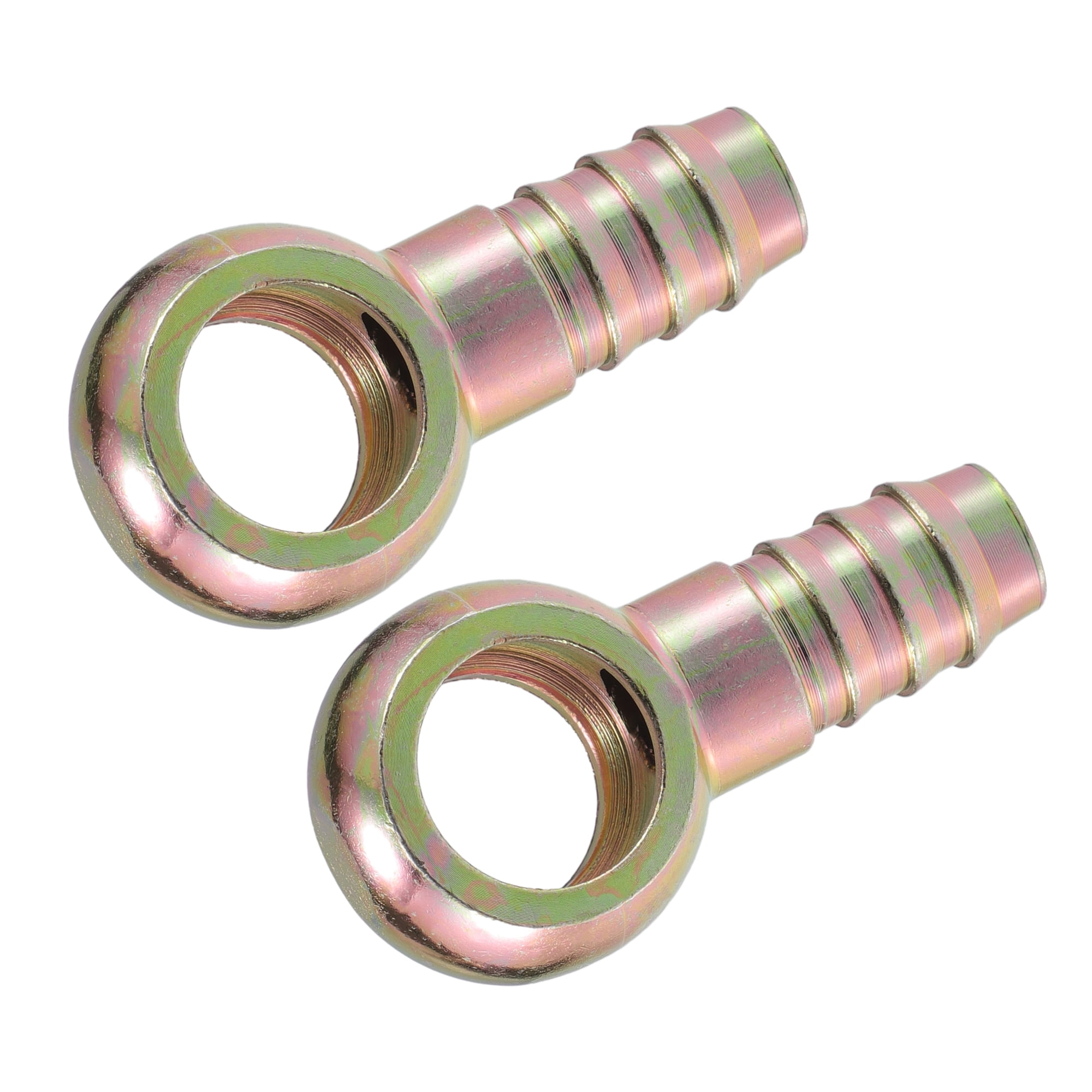 2 Pcs Universal Banjo Bolt 18mm ID 16mm OD Banjo Bolt Hose Barb Fitting ...