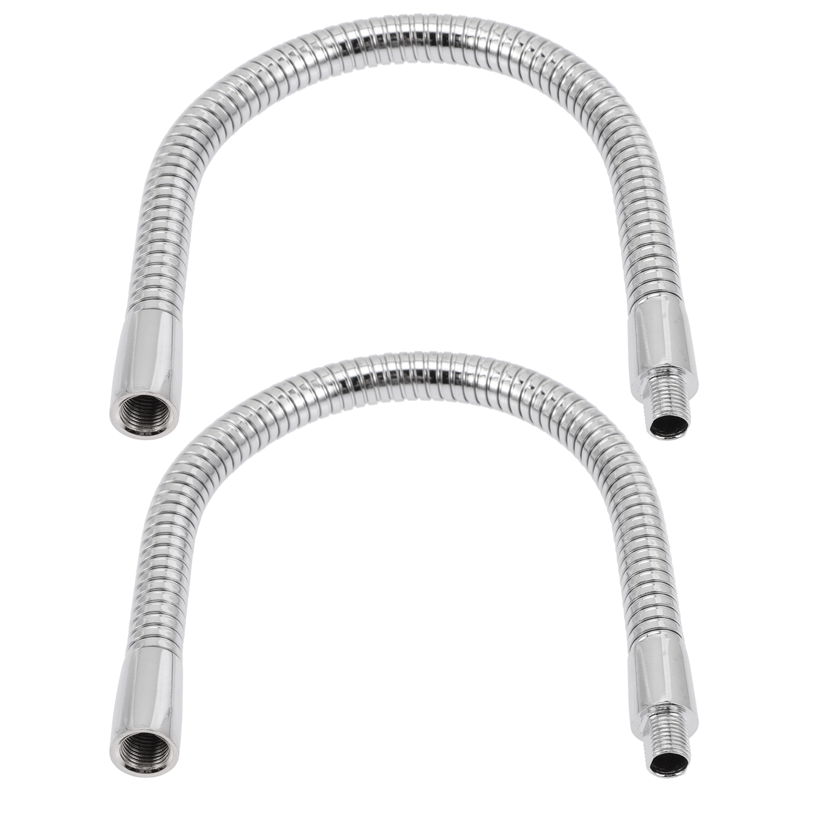 2 Pcs Universal Hose Metal Brackets Flexible Gooseneck Arm Table Light ...