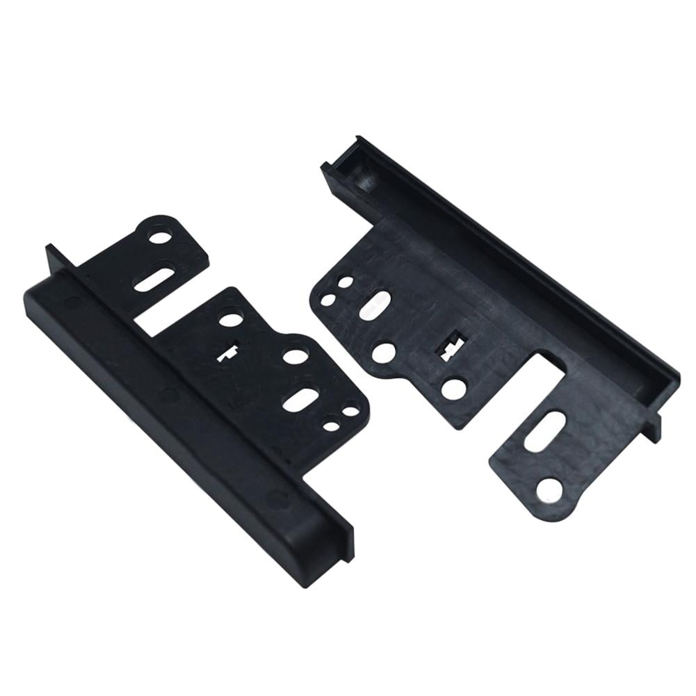 2 Pcs Universal Radio Brackets Double Din Stereo Panel Fascia DVD Dash ...