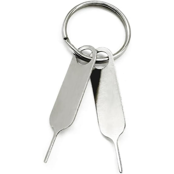 2 Pcs Universal Sim Card Tray Removal Key Tray Eject Pins, SD Removal ...