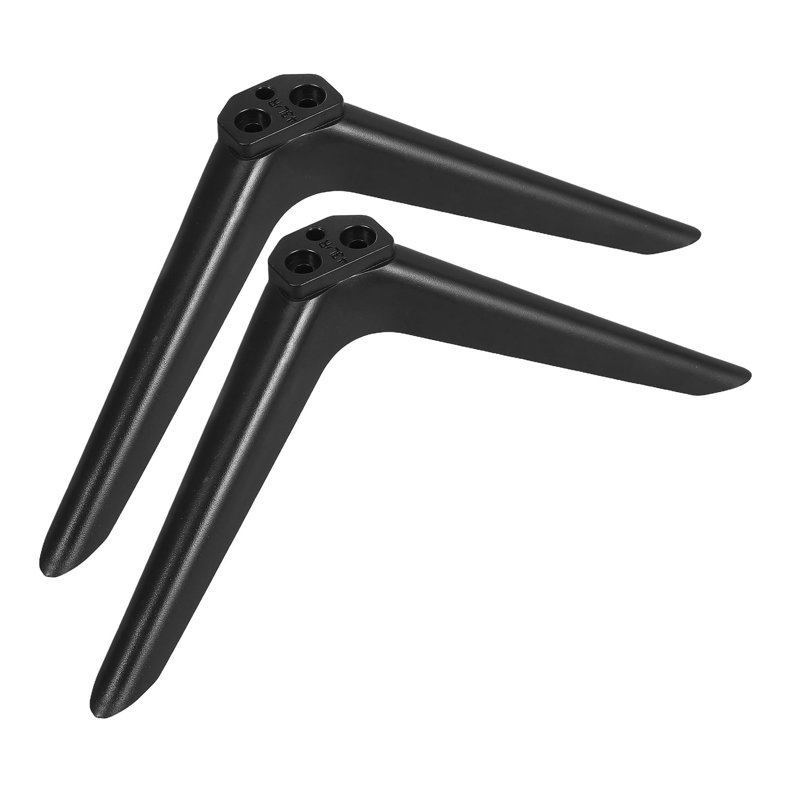 2 Pcs Universal Tv Feet Small Stand Data Cable Blank Shrink Film Child ...