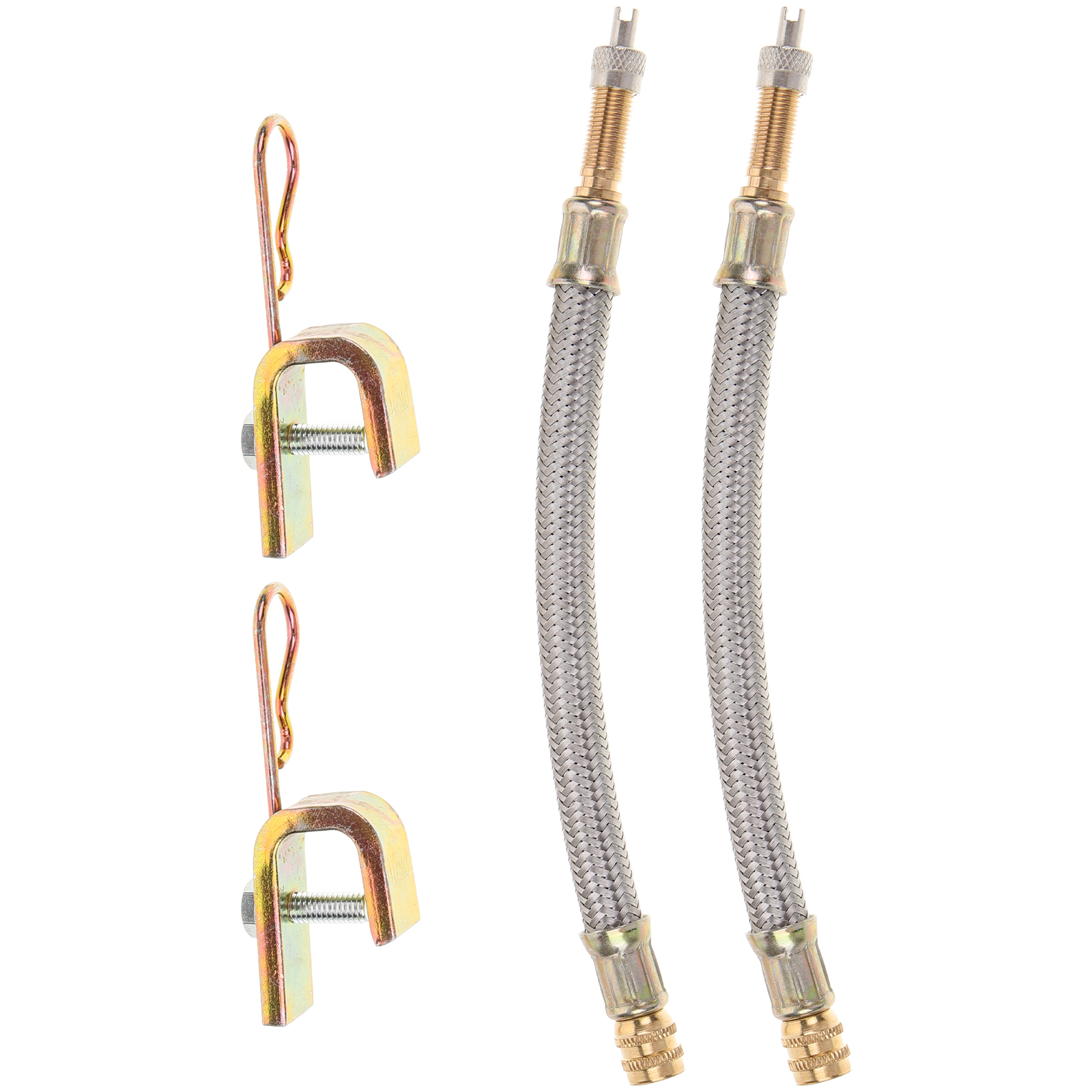 2 Pcs Valve Extension Tube Valve Extension Rod Valve Stem Fitting Hose ...