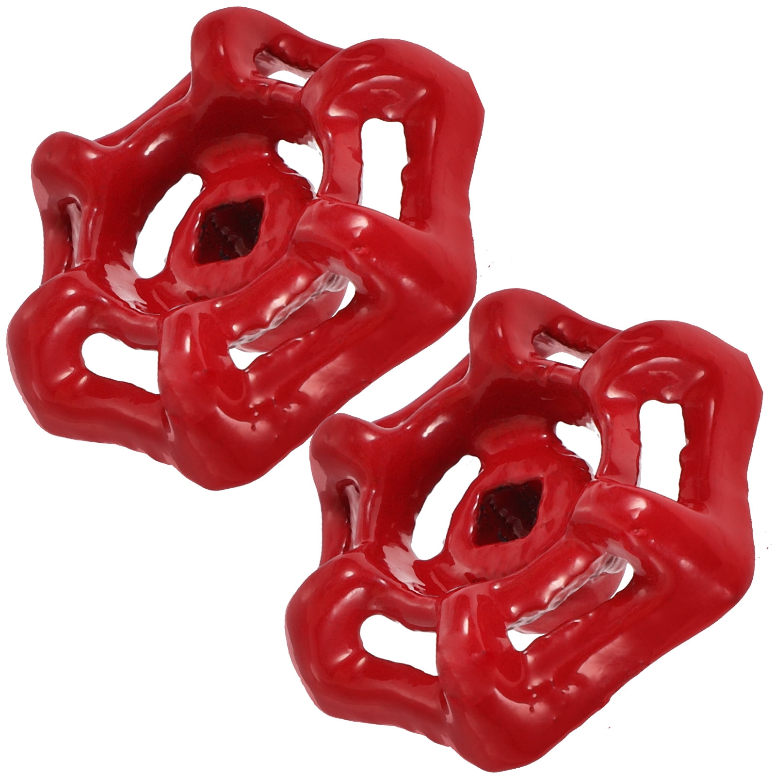 2 Pcs Valve Hand Wheel Faucet Spigot Handle Gate Valves Wheel Handle ...