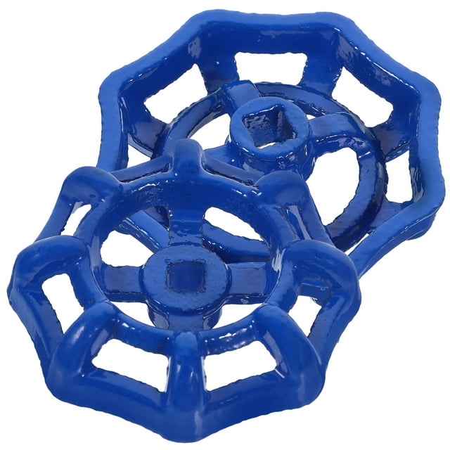 2 Pcs Valve Handle Door Knob Metal Faucet Water Spigot Wheel ...