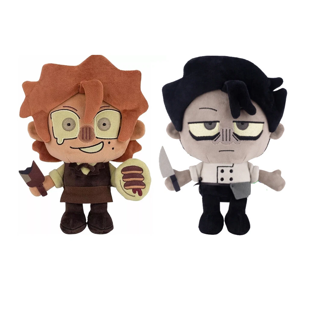 2 Pcs Vincent & Rody Dead Plate Plush Dolls - Kawaii Dead Plate Plush ...