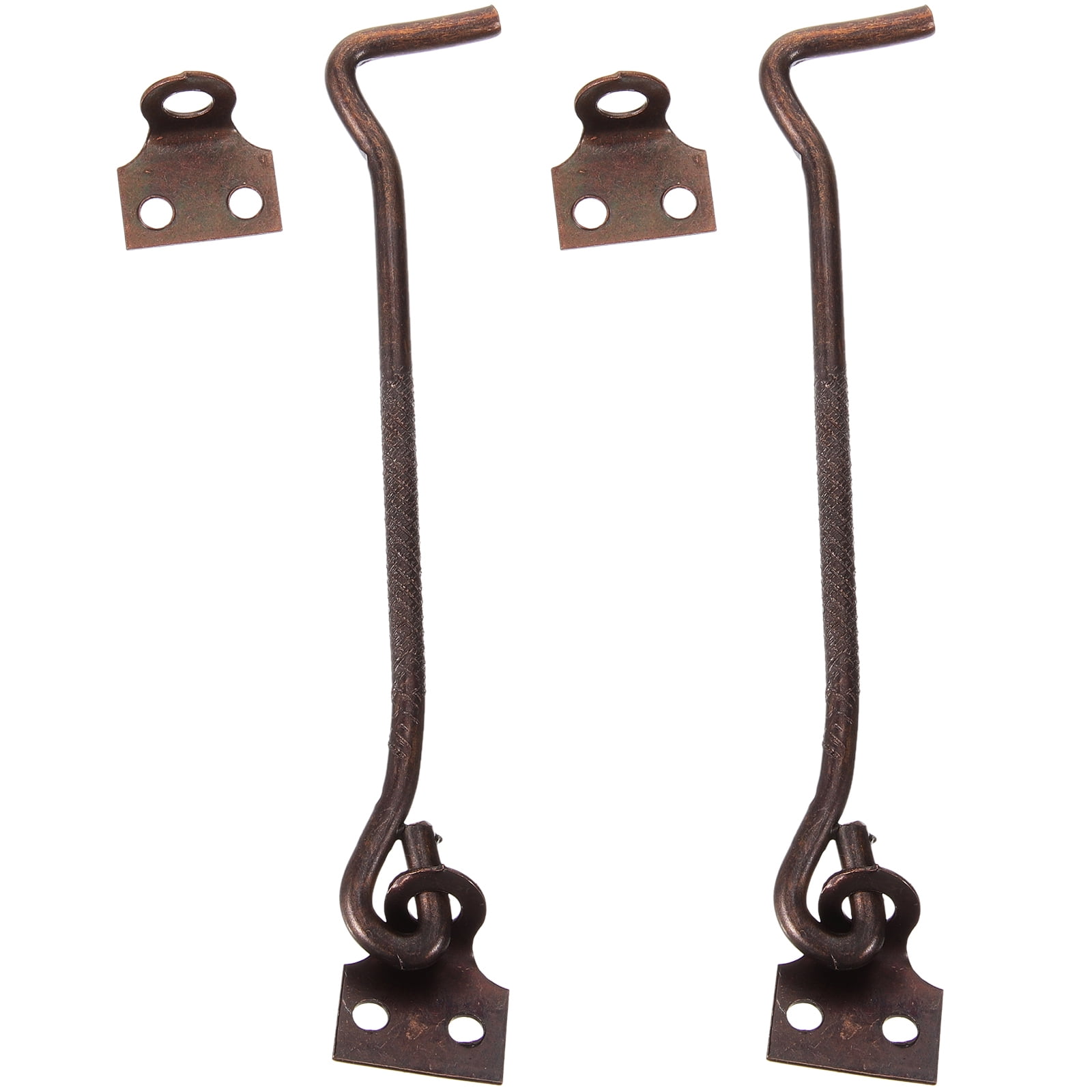 2 Pcs Vintage Window Air Hook Handles Stoppers Door Lock Gate - Walmart.com