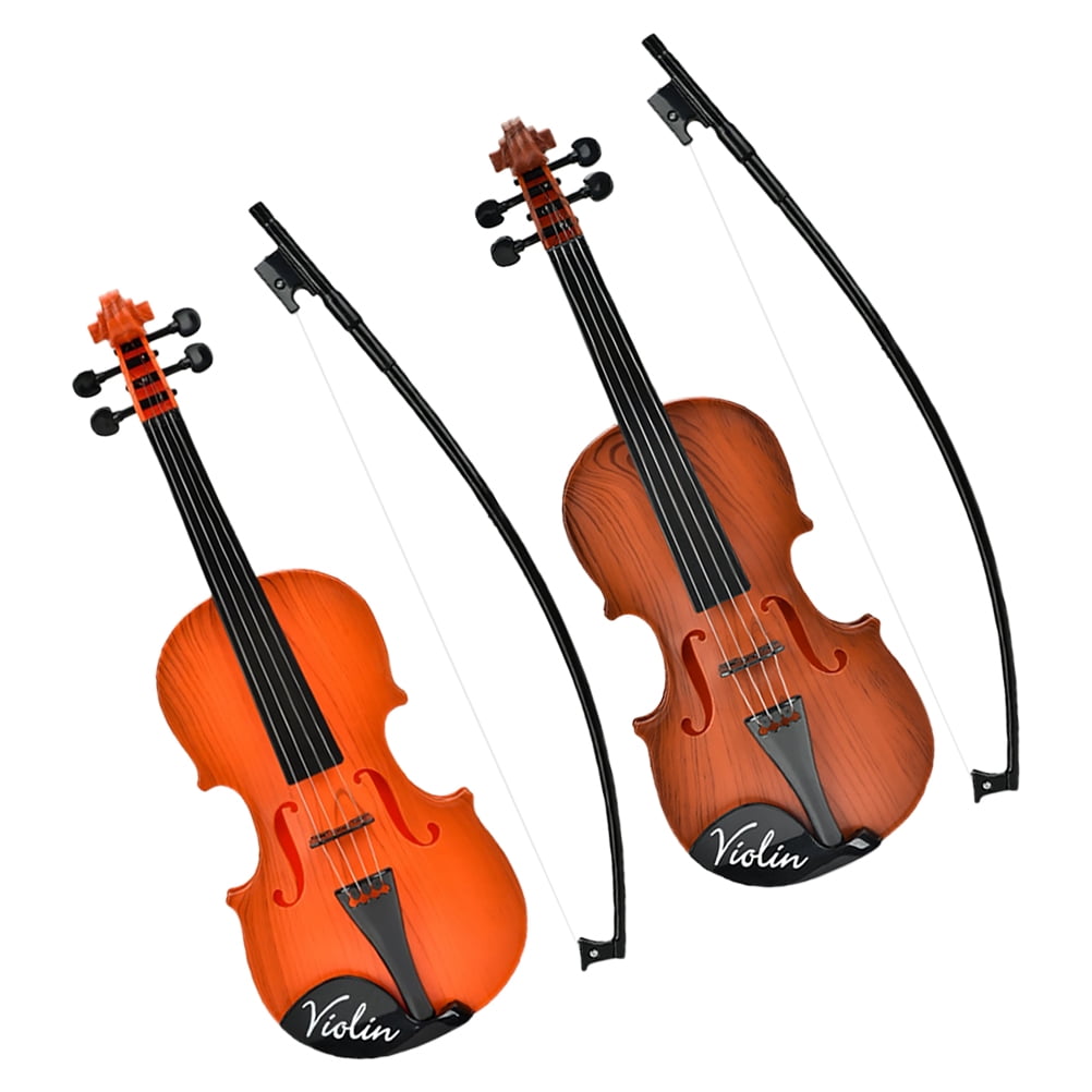 2 Pcs Violin Starter Educational Other Toys Montessori Toddler Child ...