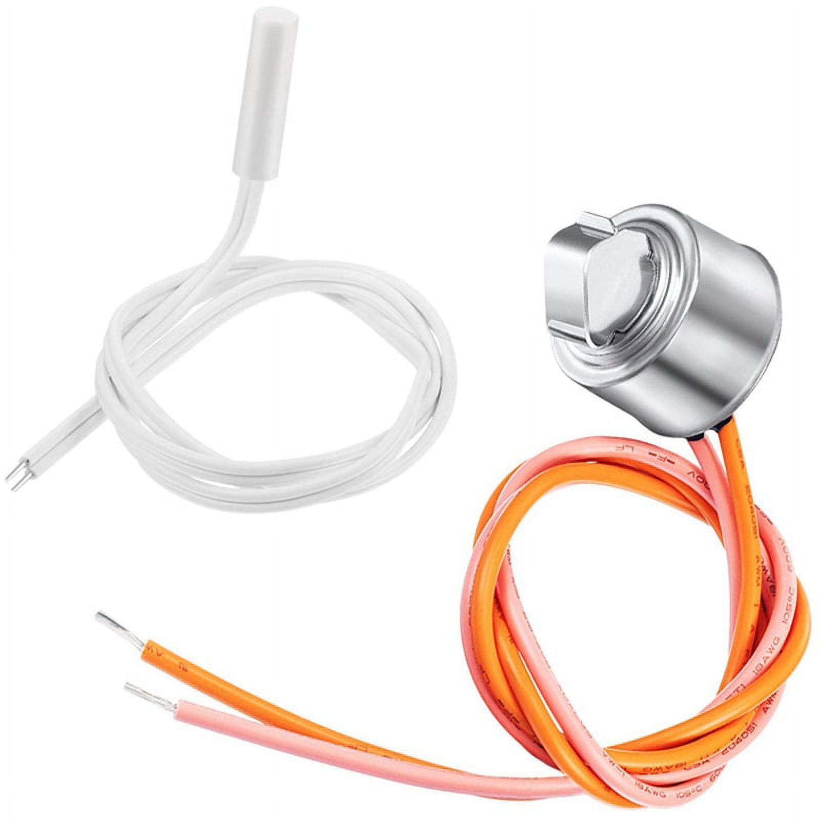 2 Pcs WR55X10025 Refrigerator Temperature Sensor Replace 914093 ...