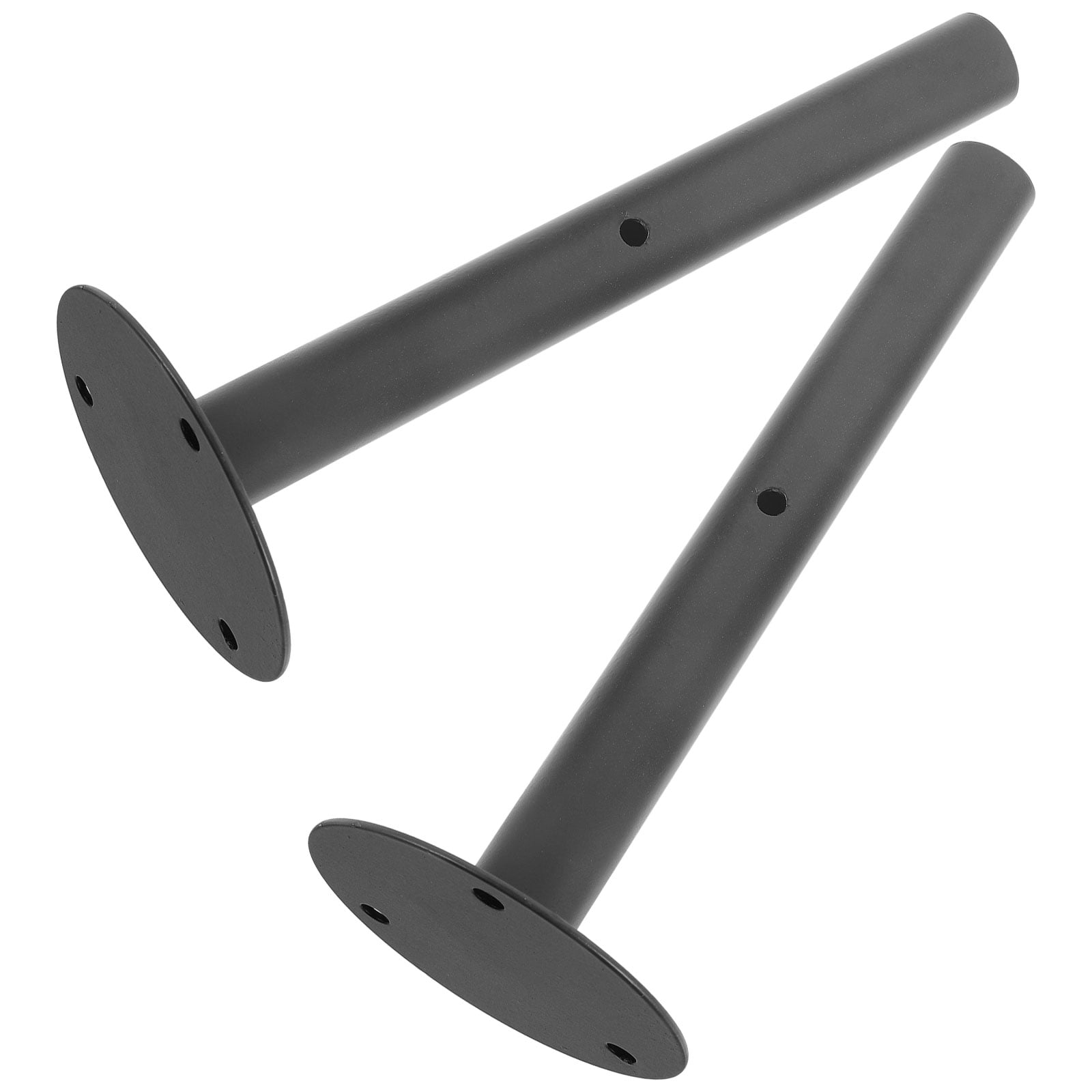 2 Pcs Wall Bracket Bookshelf Brackets Rust-resistant Metal Shelves DIY ...
