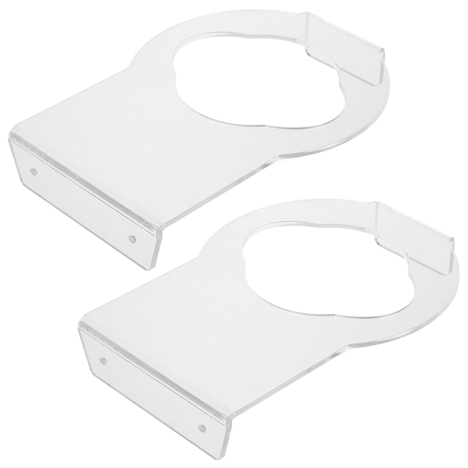 2 Pcs Wall Mount Basketball Display Sports Room Decor Transparent ...