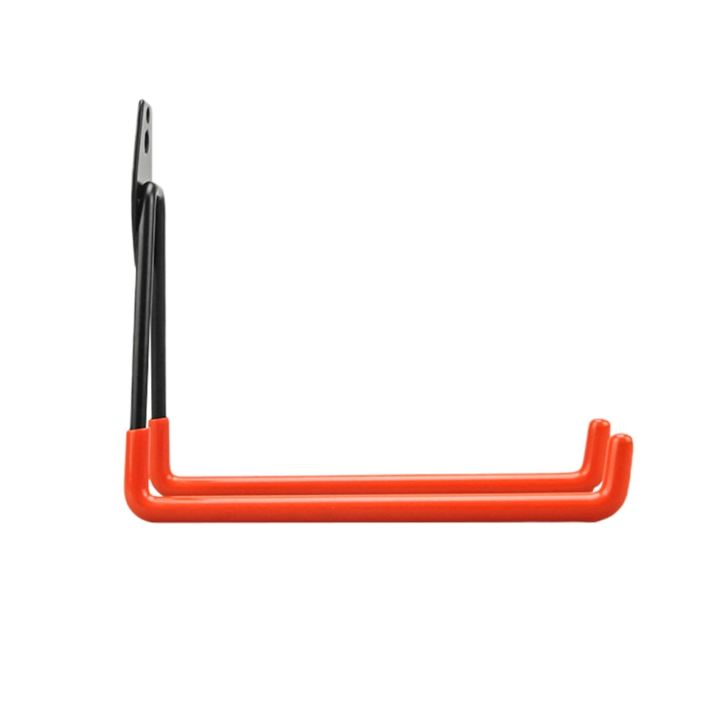 2 Pcs Wall Mounted Clothes Rack Garage Hooks Heavy Step Ladders 190*66 ...
