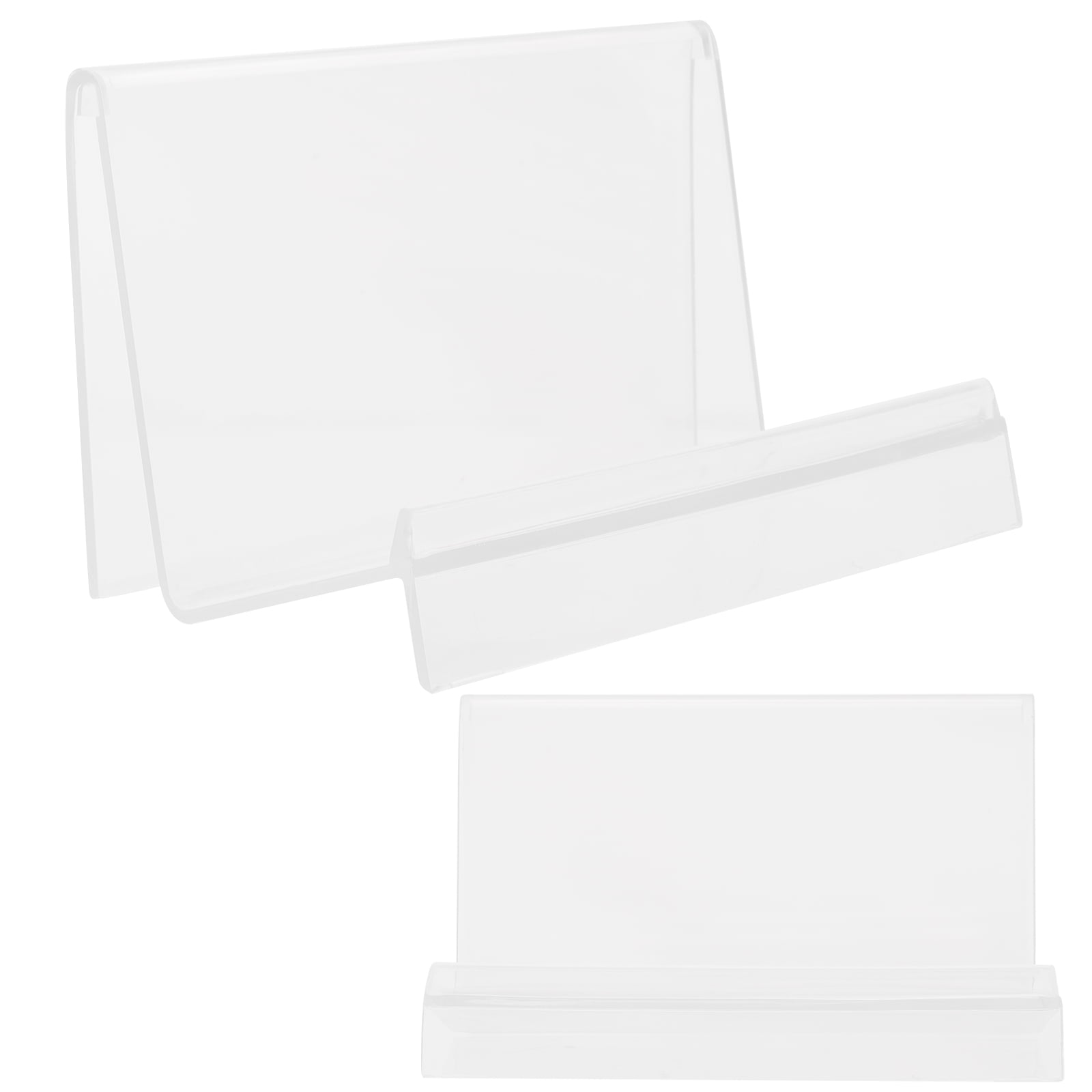 2pcs Transparent Purse and Wallet Display Stands Desktop Storage Rack ...