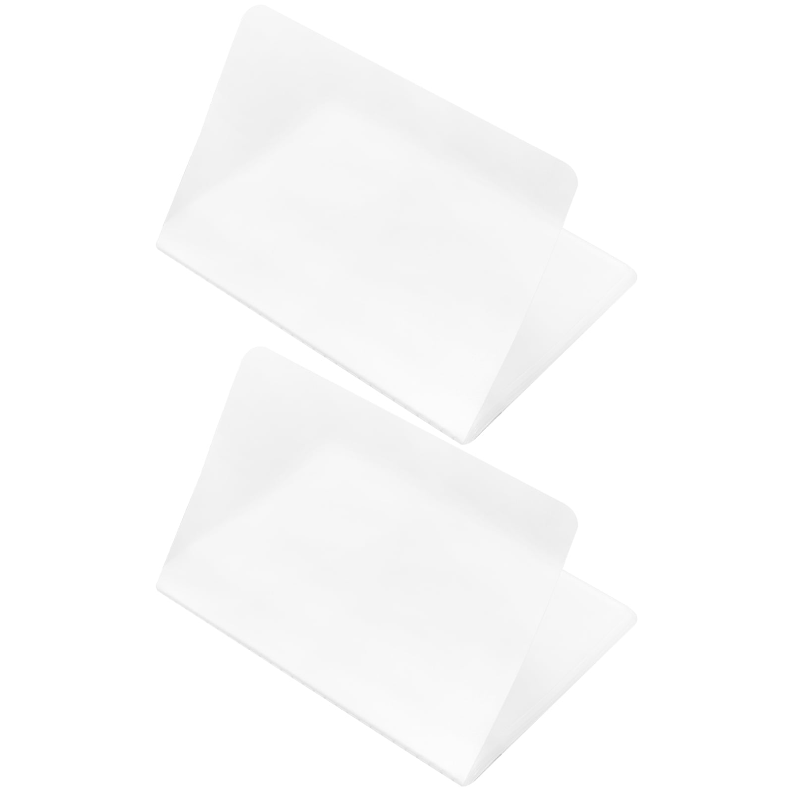 2 Pcs Wallet Organizer Inserts Credit Card Holder Men Binder Clips for ...