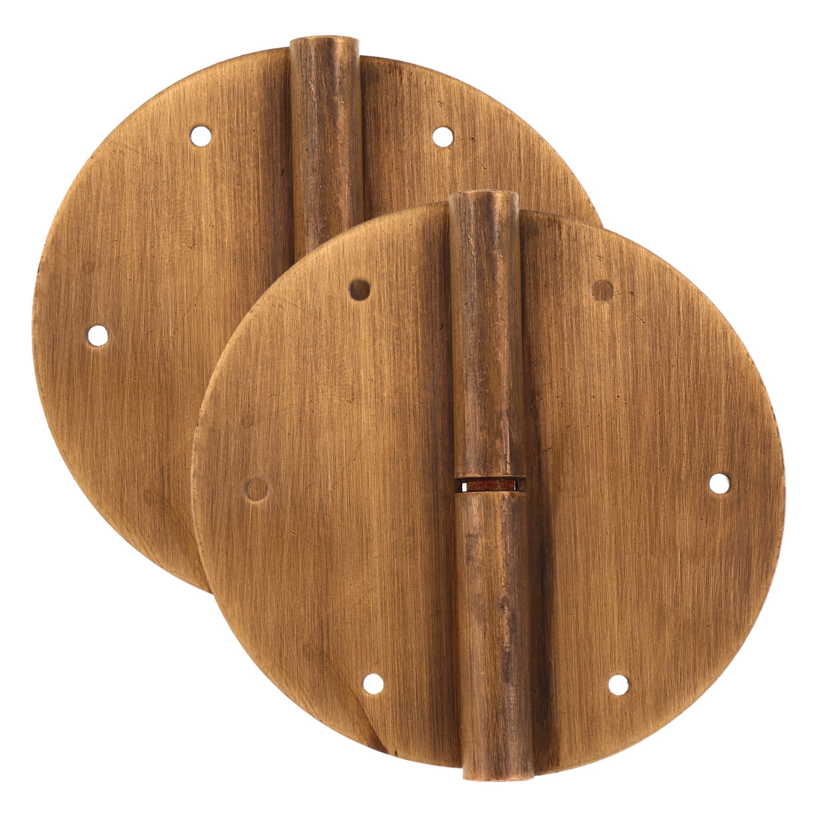 2 Pcs Wardrobe Door Hinges Square Tube Hardware Dresser Kitchen Cabinet ...