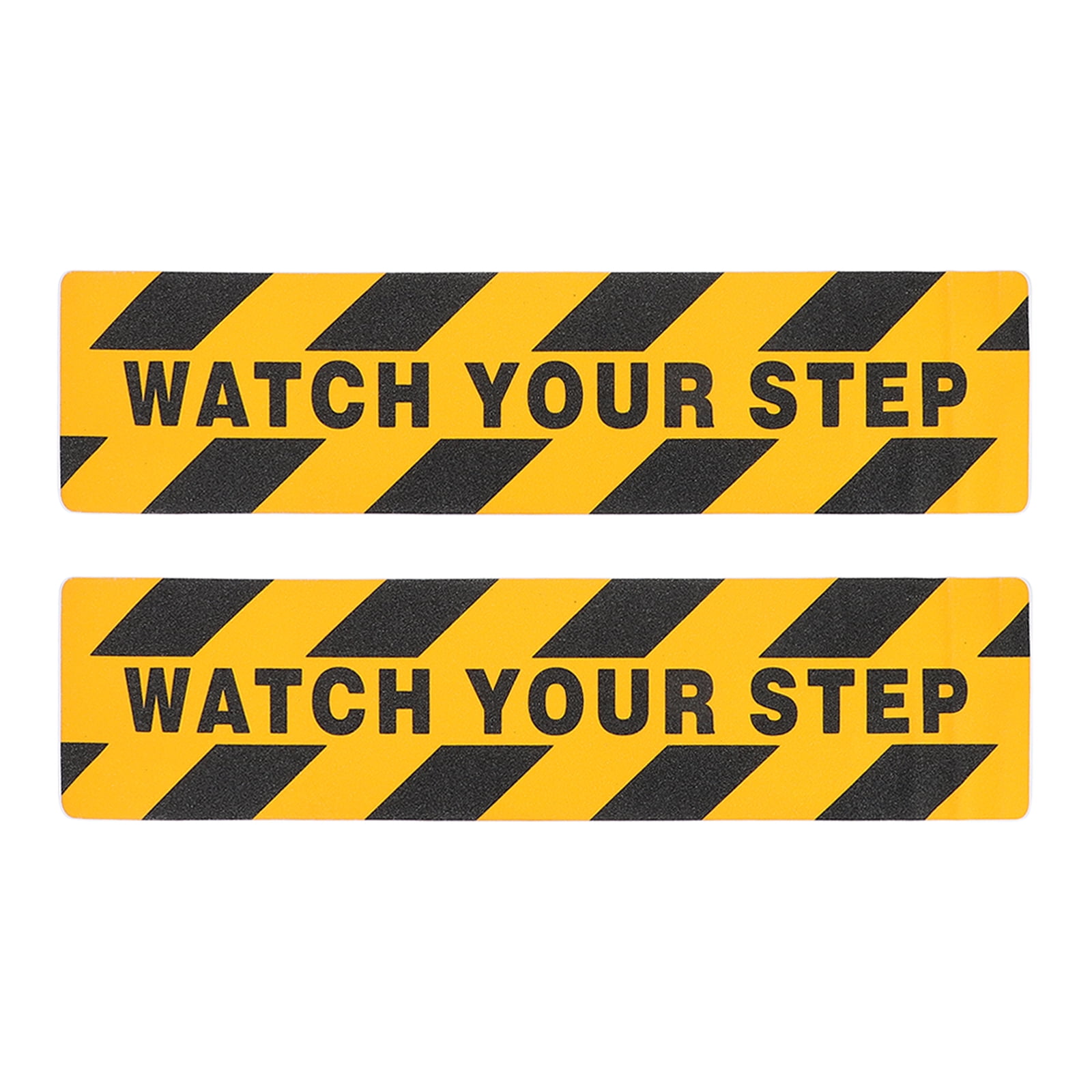 2 Pcs Warning Sticker Flooring Caution Wet Sign Watch Your Step Anti ...