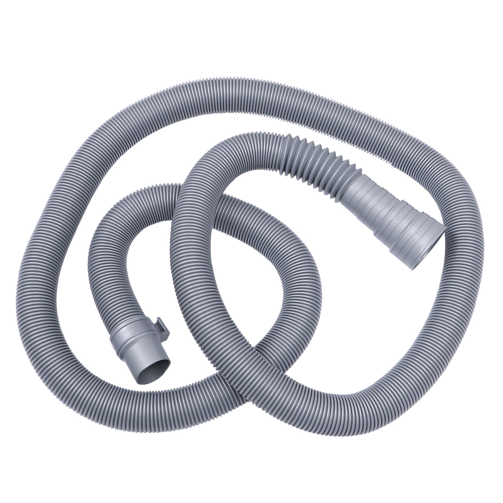 2 Pcs Washing Machine Drain Hose 2 Meter Replacement Washer Discharge ...