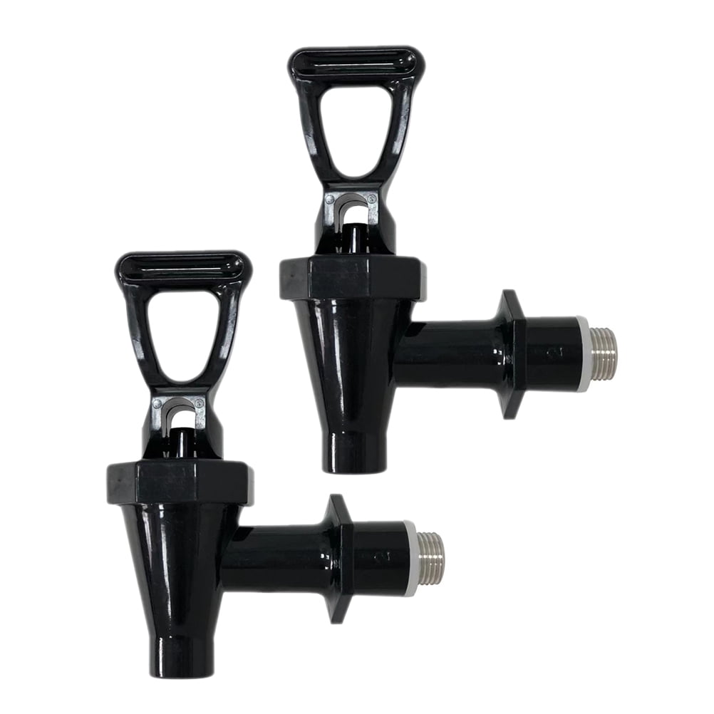 2 Pcs Water Dispenser Replacement Suite Ice Tea Bucket Black Faucet ...