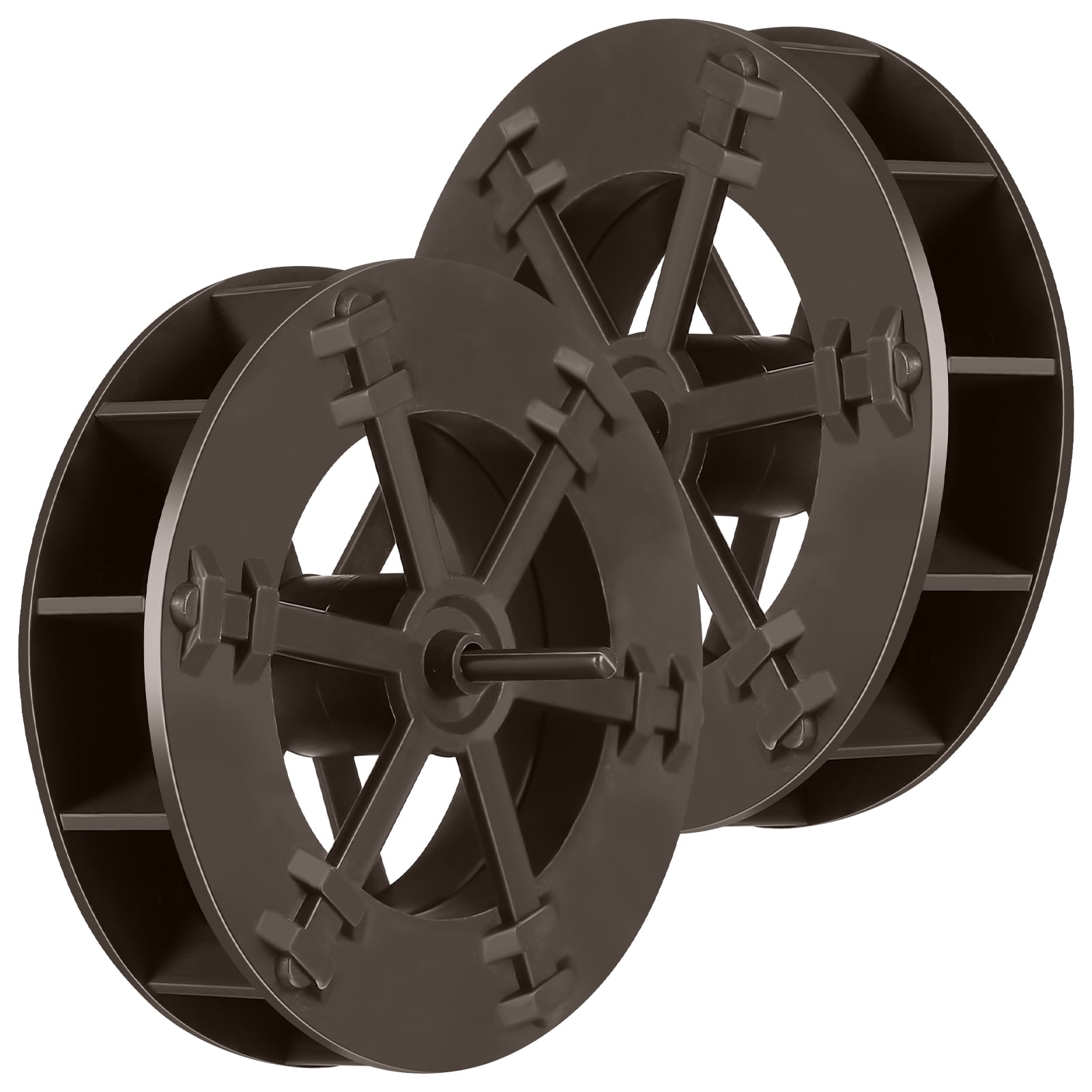 2 Pcs Water Feature Wheel Waterfall Scene Layout Ornaments - Walmart.com