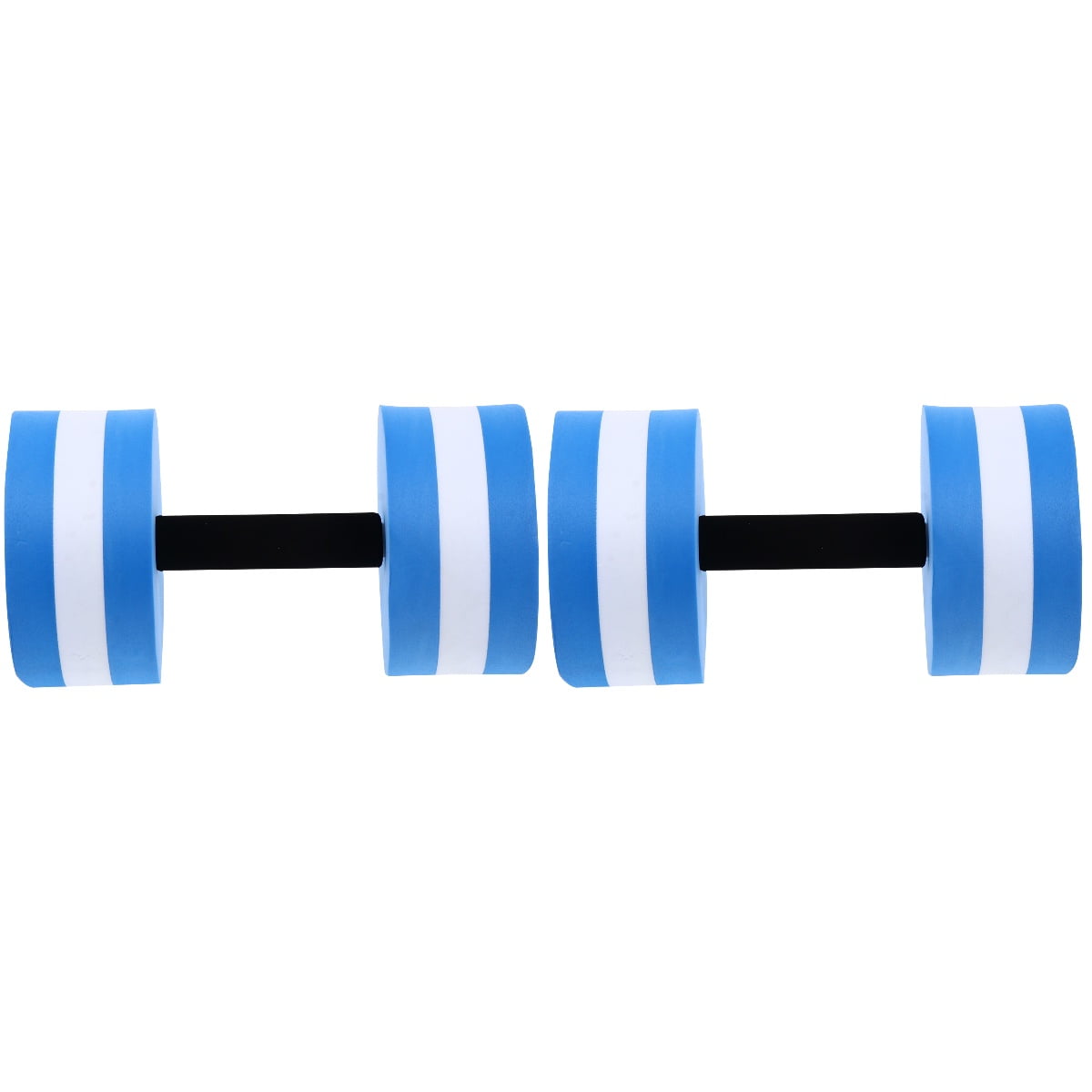 2 Pcs Water Floating Dumbbell Swim Tether Dumbbells Fitness Man Blue ...
