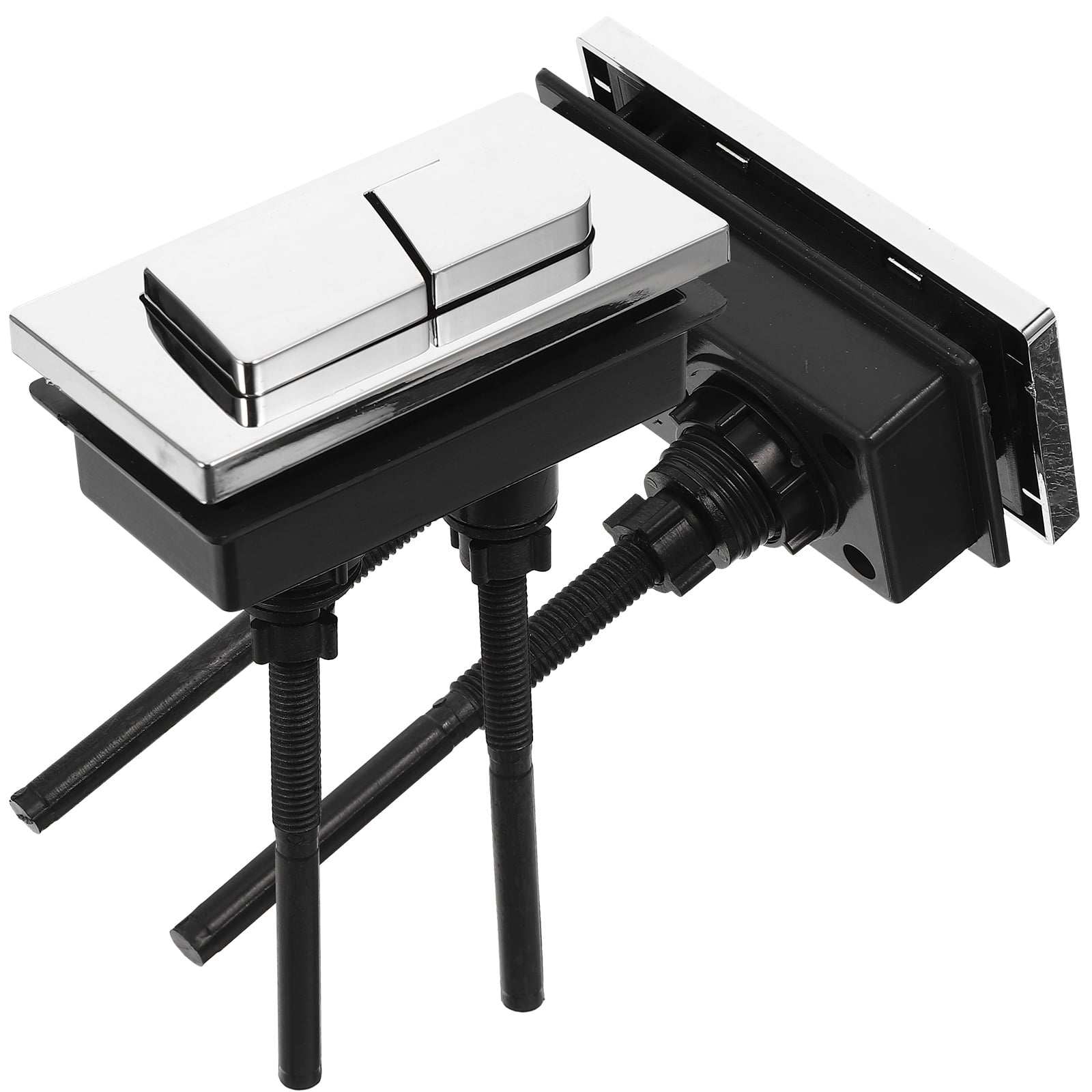 Raindrops 2Pcs Dual Toilet Tank Button ABS Material for Toilet Cistern ...