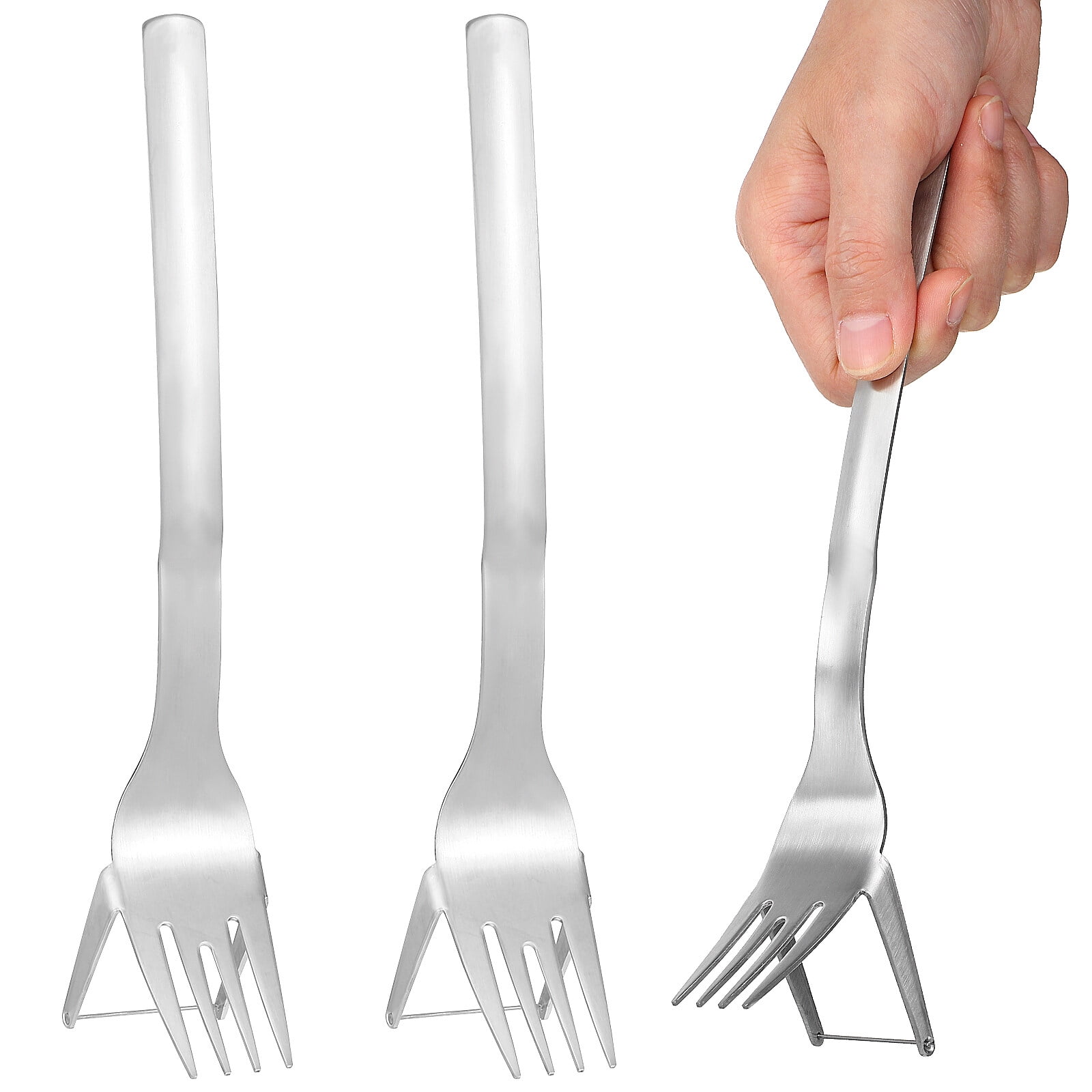 2 Pcs Watermelon Slicers and Cutters 2-in-1 Stainless Steel Fruit ...