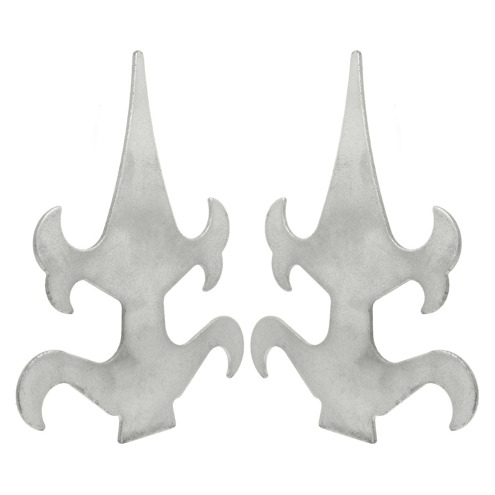 2 Pcs Waterproof Sockets Wrought Iron Fence - Walmart.com