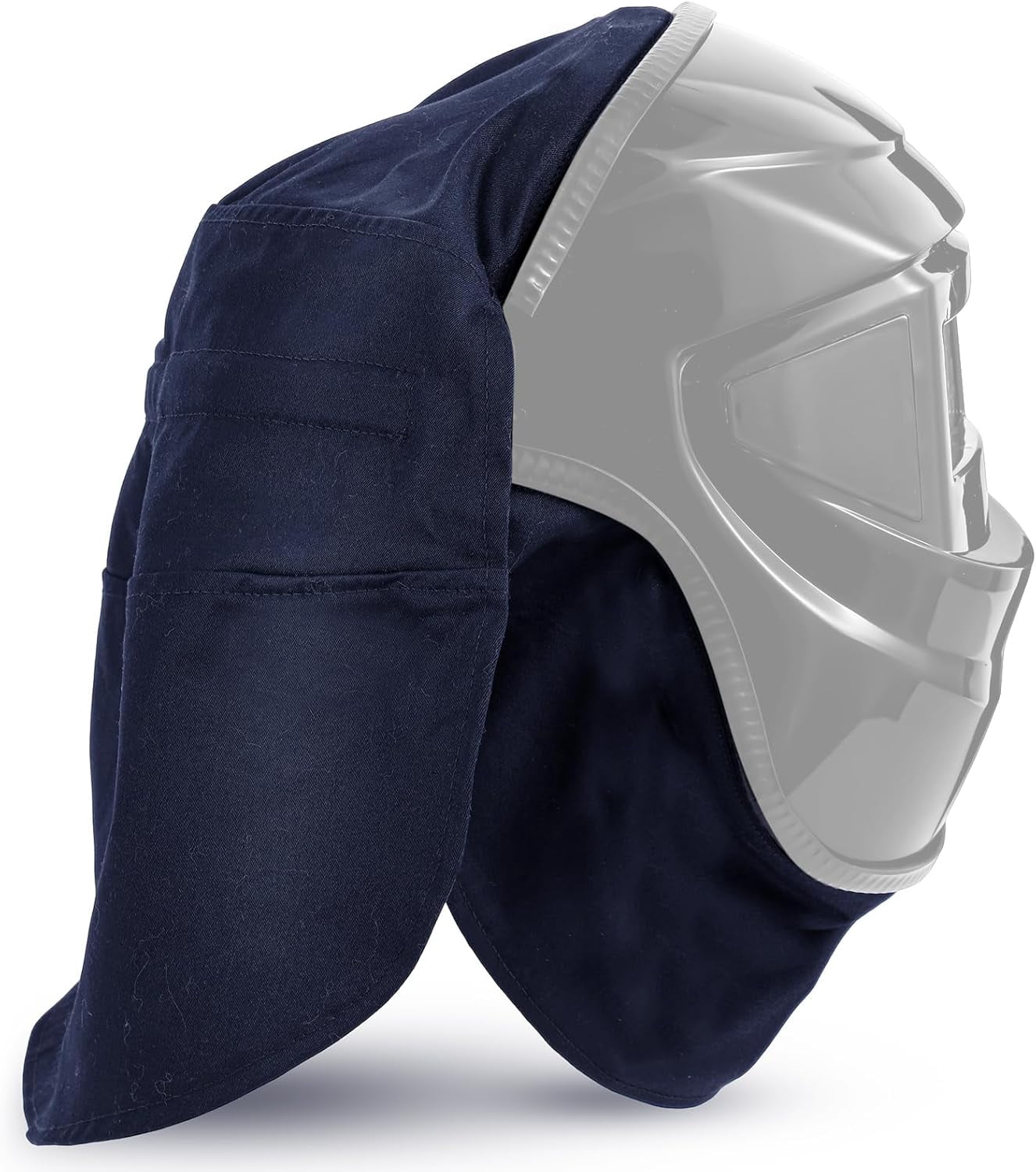 2 Pcs Welding Helmet Cover and Helmet Bib Set, Welding Accessories with ...