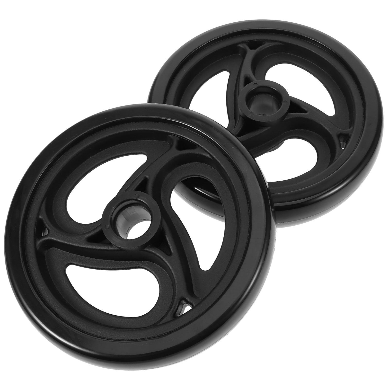 2 Pcs Wheelchair Front Castor Wheels Accessories for Trolley Elder ...