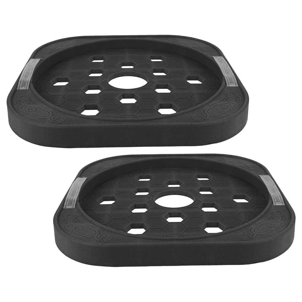 2 Pcs Wheels Industrial Argon Gas Tank Base Storage Rack Holder ...