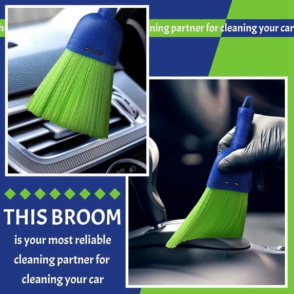 2 Pcs Whisk Broom Polys Fiber Handheld Brush Hand Broom Outdoor Broom ...
