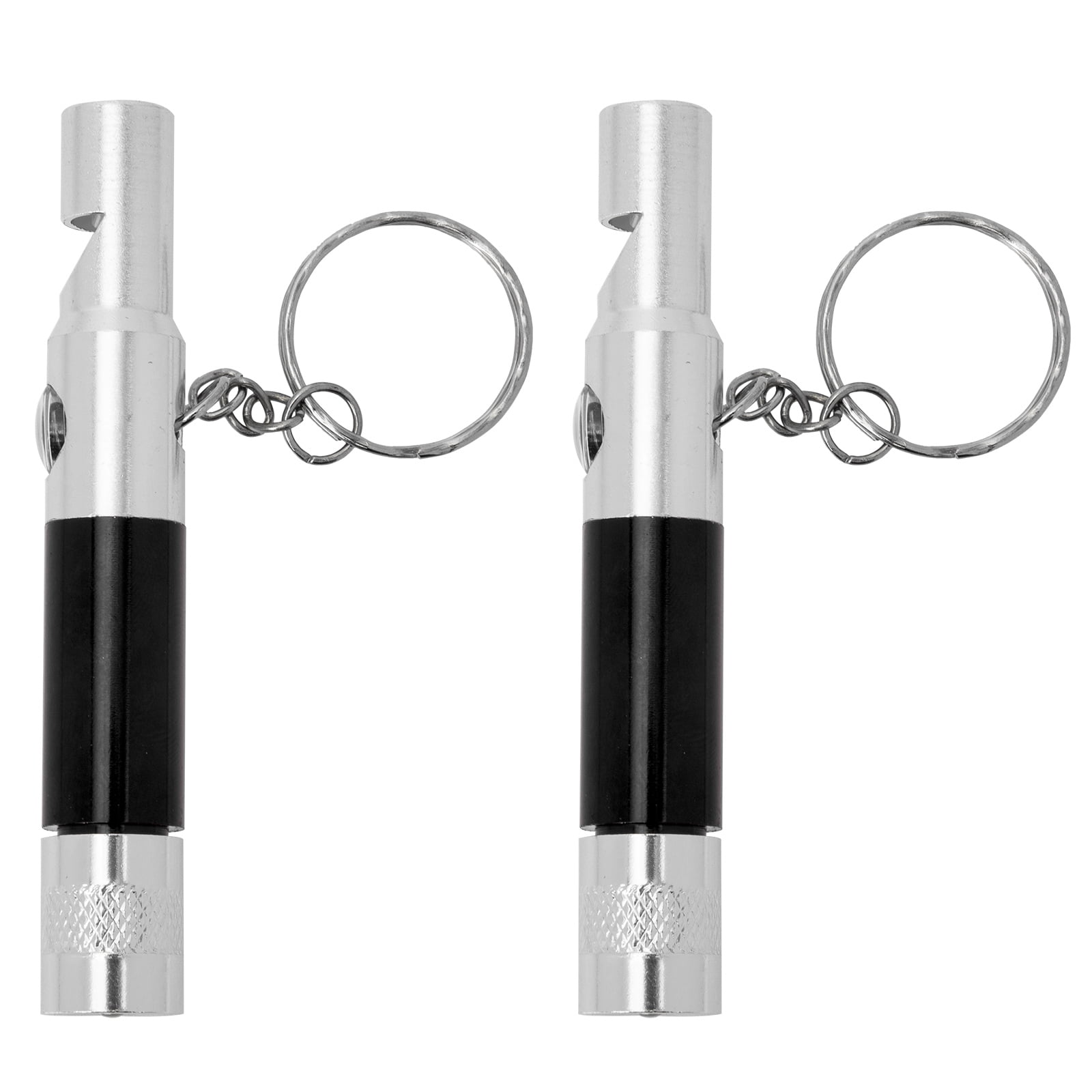 2 Pcs Whistles Bulk Safety Emergency Compass Flashlight Travel ...