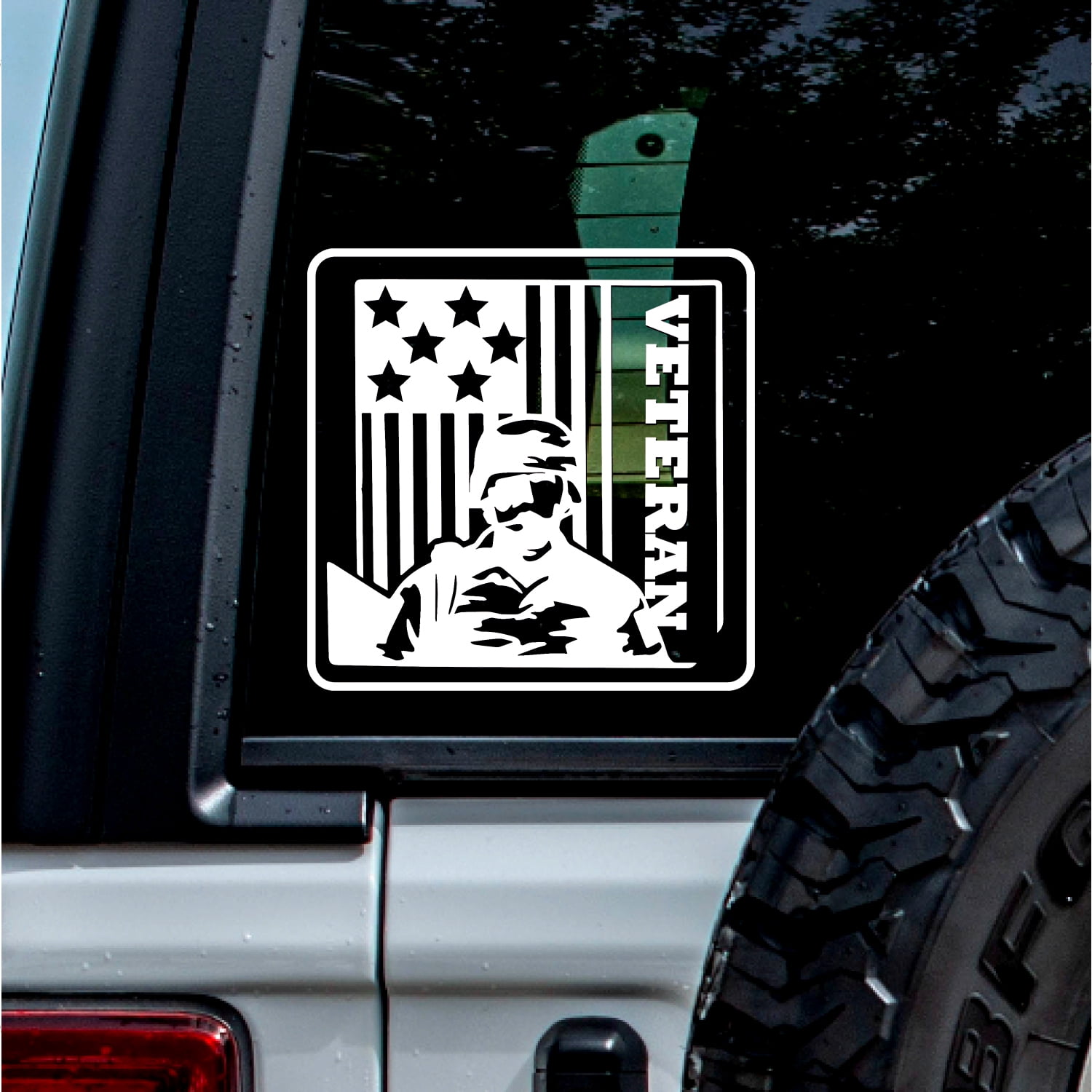 (2 Pcs, White, 11.1'' X 11'') Transparent Adhesive Decal Sticker Of ...