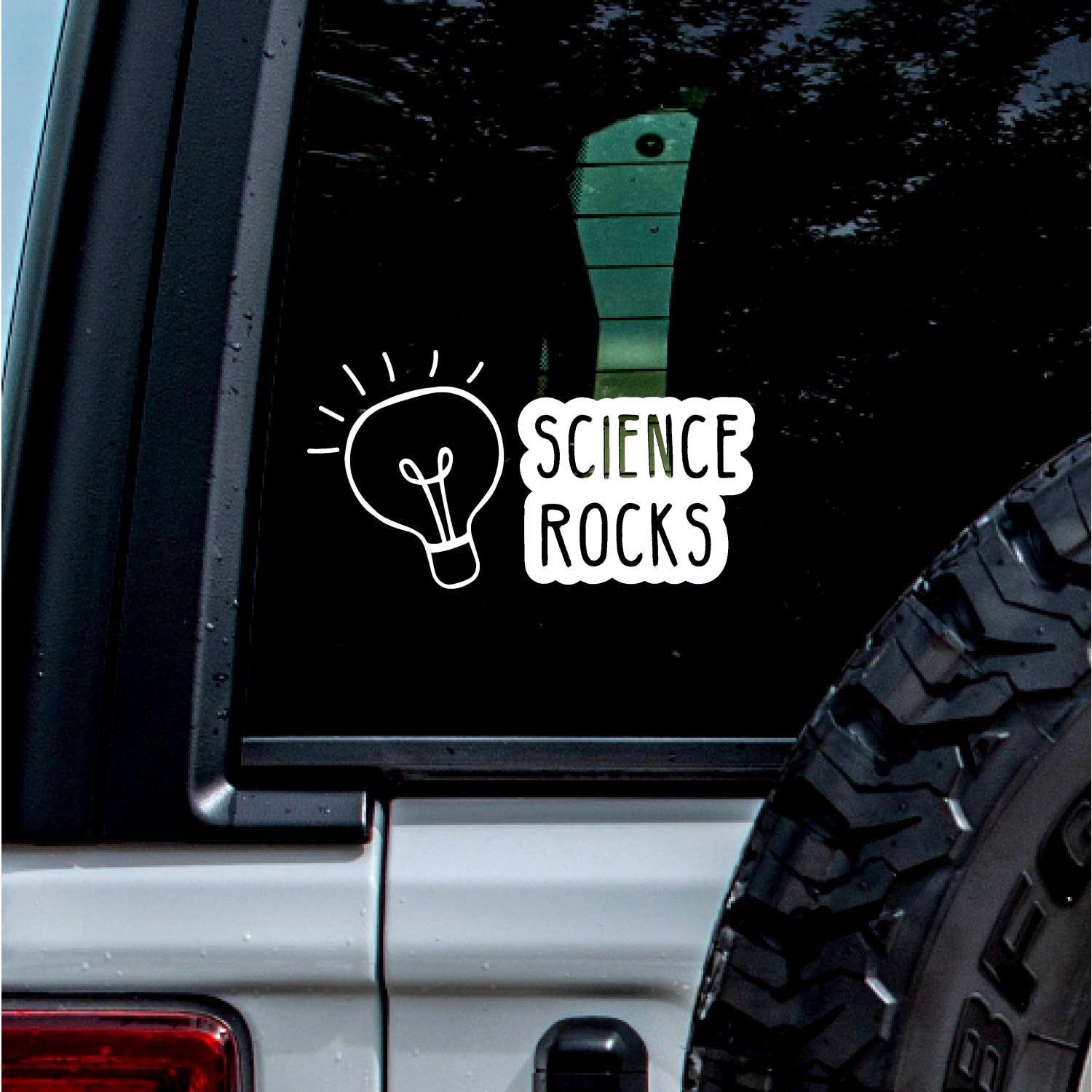 (2 Pcs, White, 14'' X 7.5'') Transparent Adhesive Decal Sticker Of ...