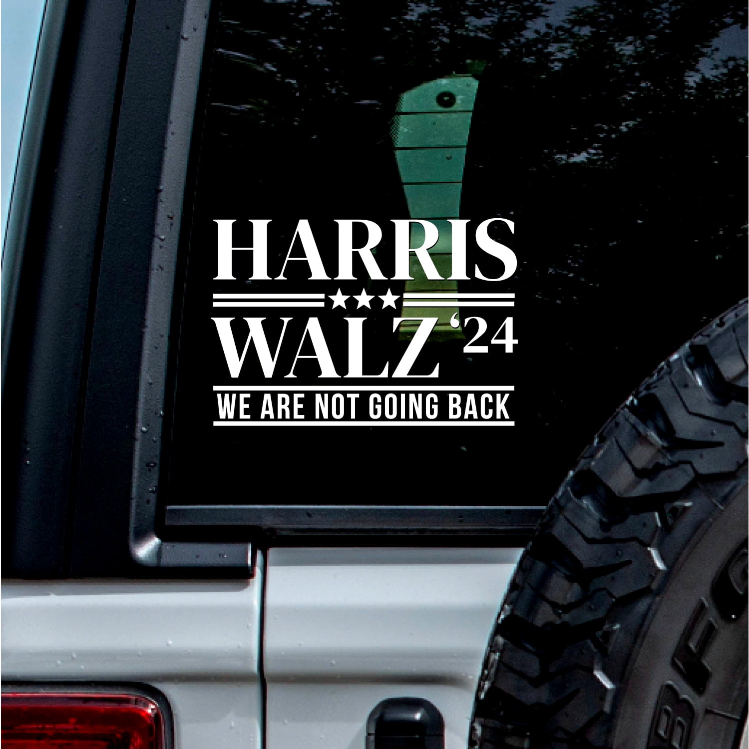 (2 Pcs, White, 14'' X 9.4'') Transparent Adhesive Decal Sticker Of ...