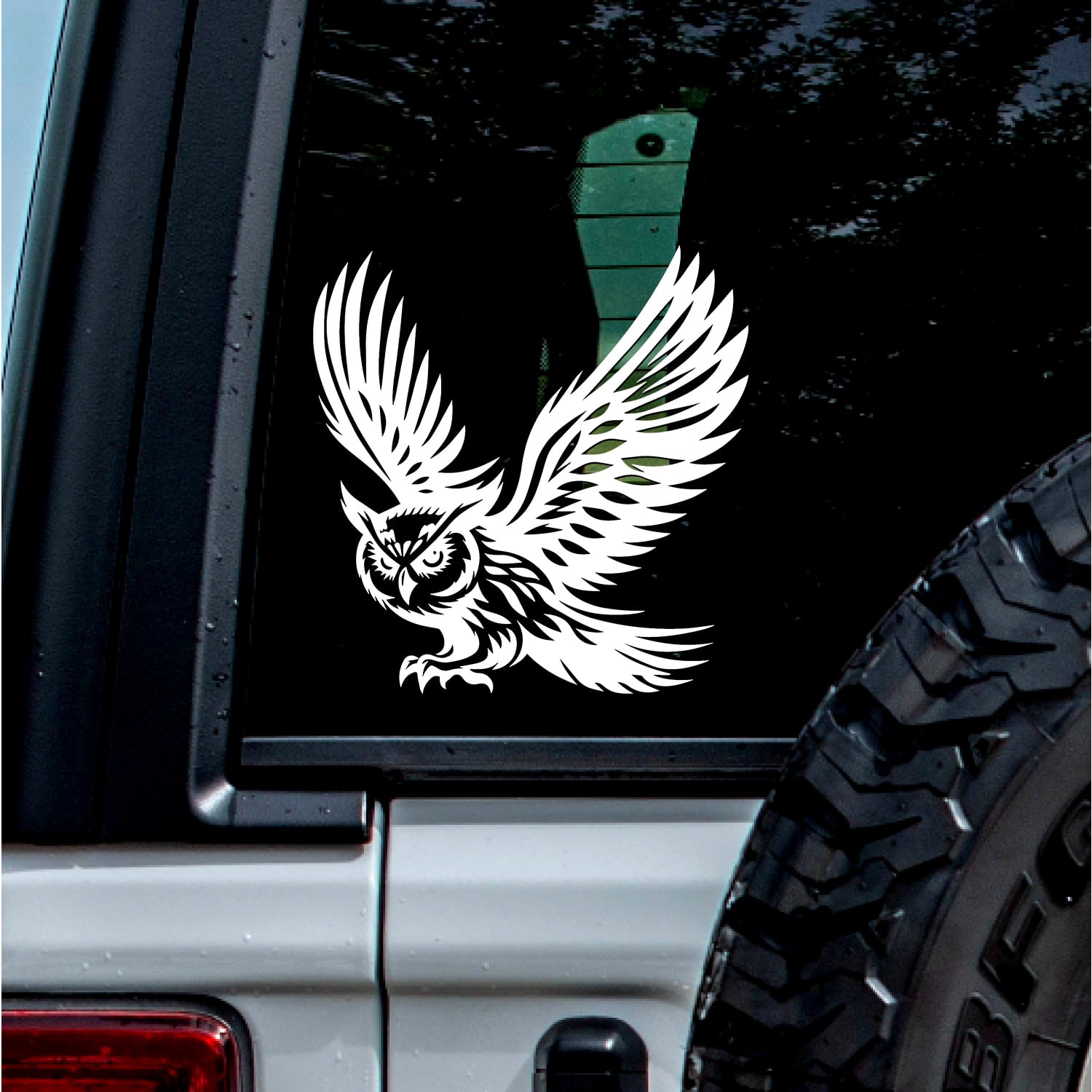 (2 Pcs, White, 2.8'' X 2.9'') Transparent Adhesive Decal Sticker Of ...