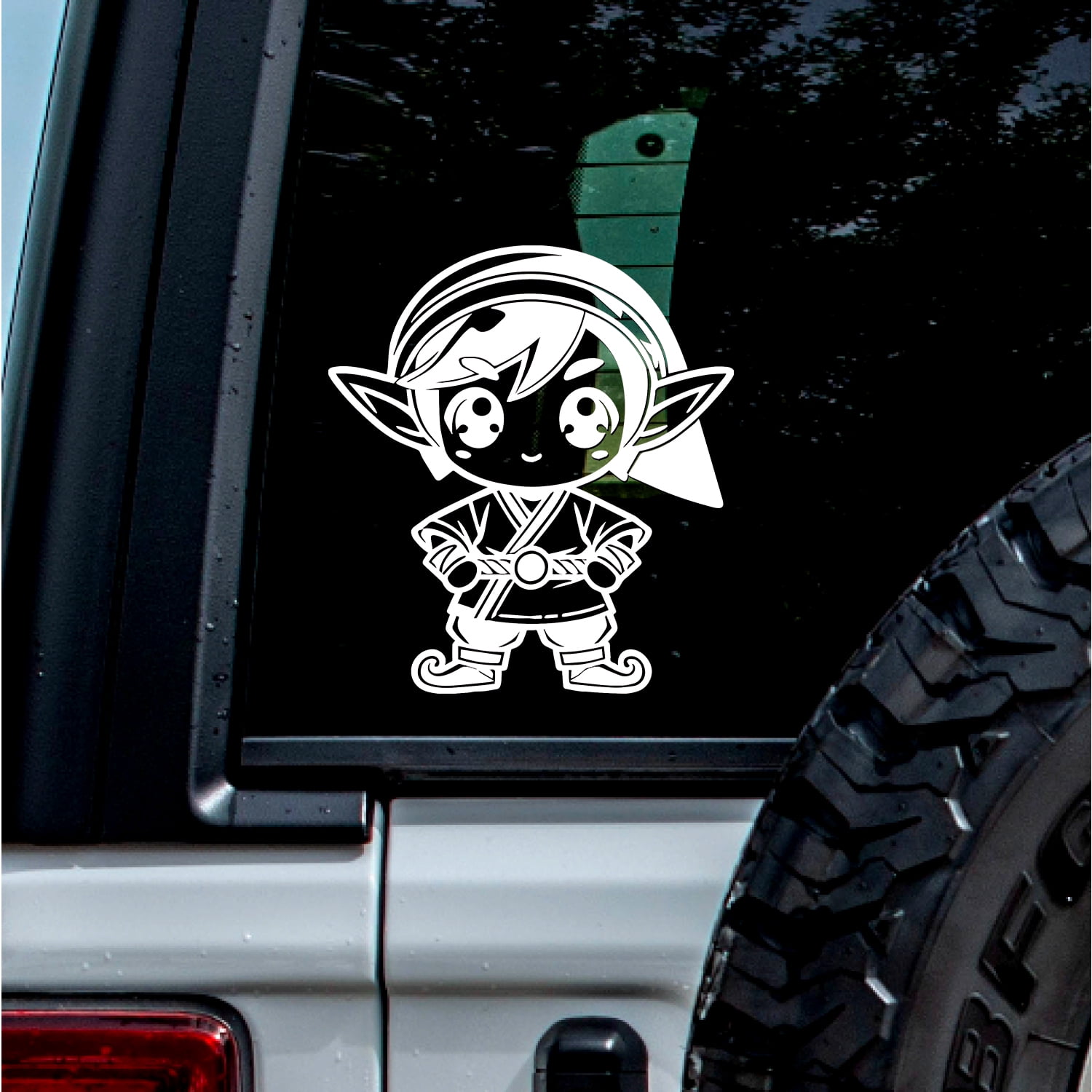 (2 Pcs, White, 3.8'' X 4.2'') Transparent Adhesive Decal Sticker Of ...
