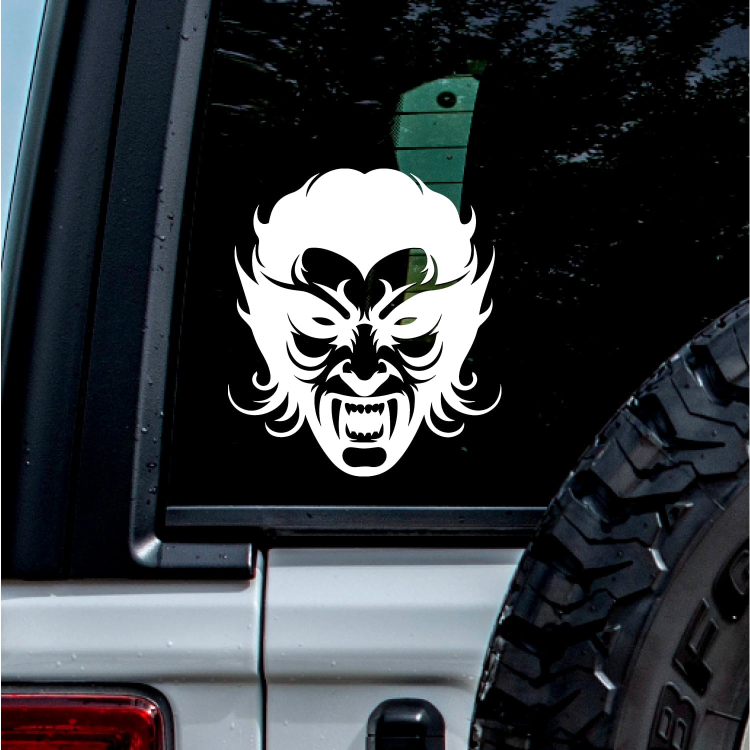 (2 Pcs, White, 3.8'' X 4.3'') Transparent Adhesive Decal Sticker Of ...