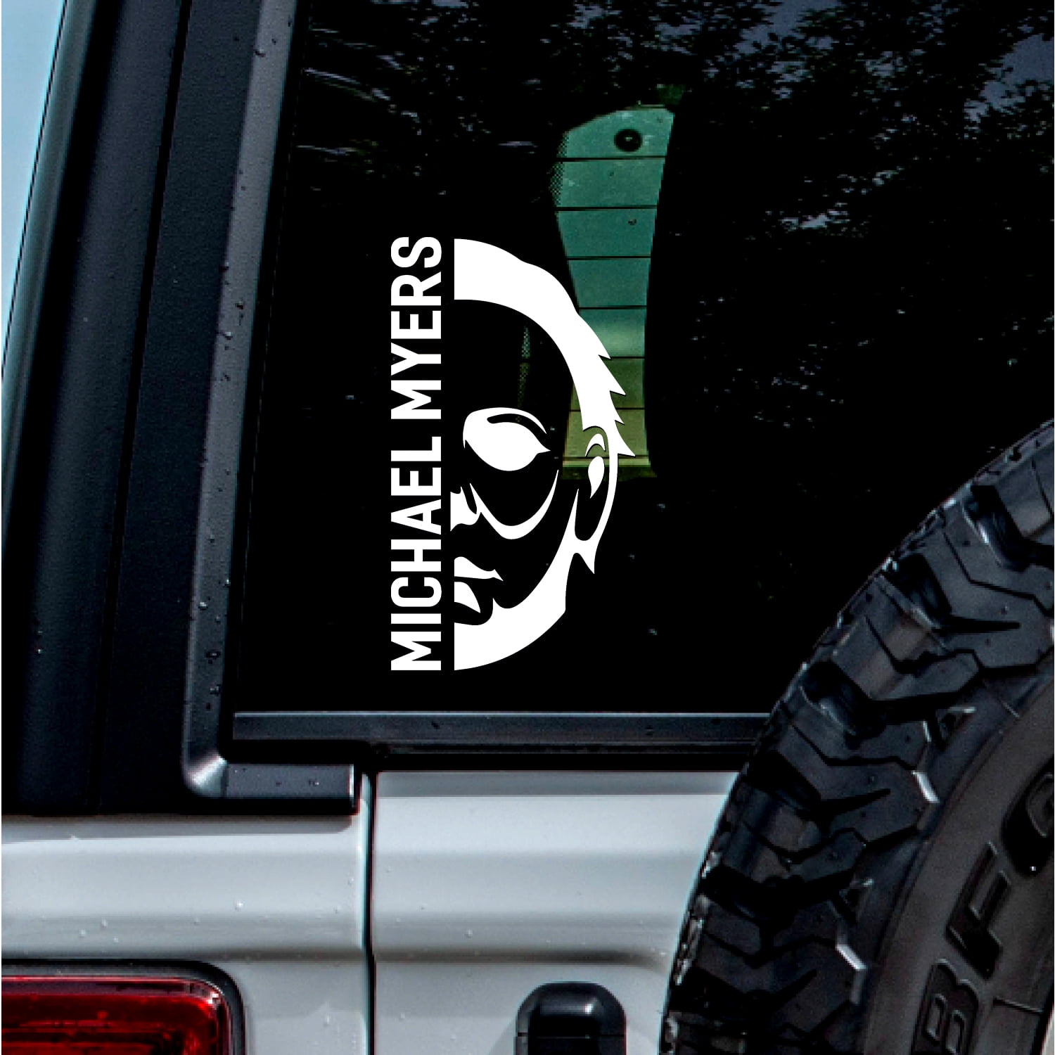 (2 Pcs, White, 3.8'' X 6.8'') Transparent Adhesive Decal Sticker Of ...