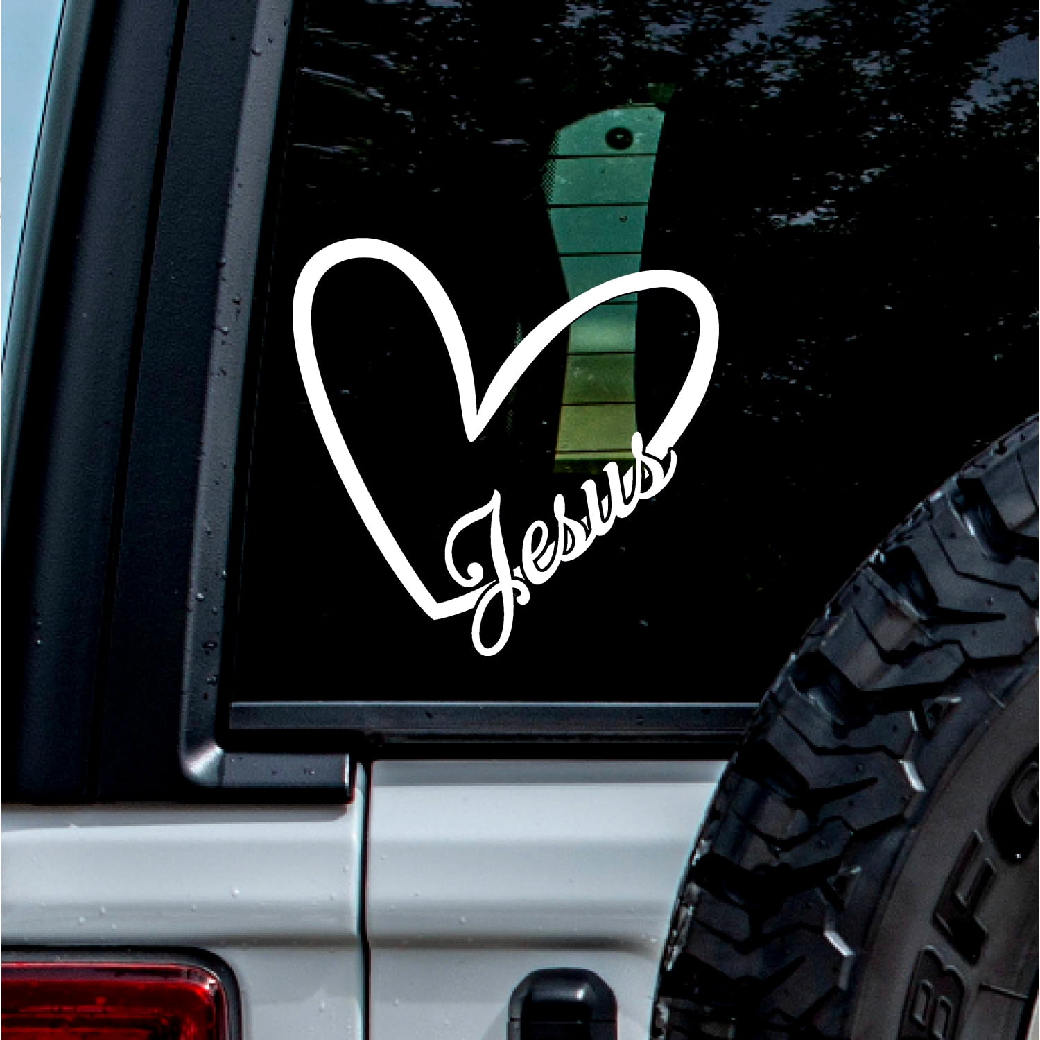 (2 Pcs, White, 4.9'' X 4.8'') Transparent Adhesive Decal Sticker Of ...