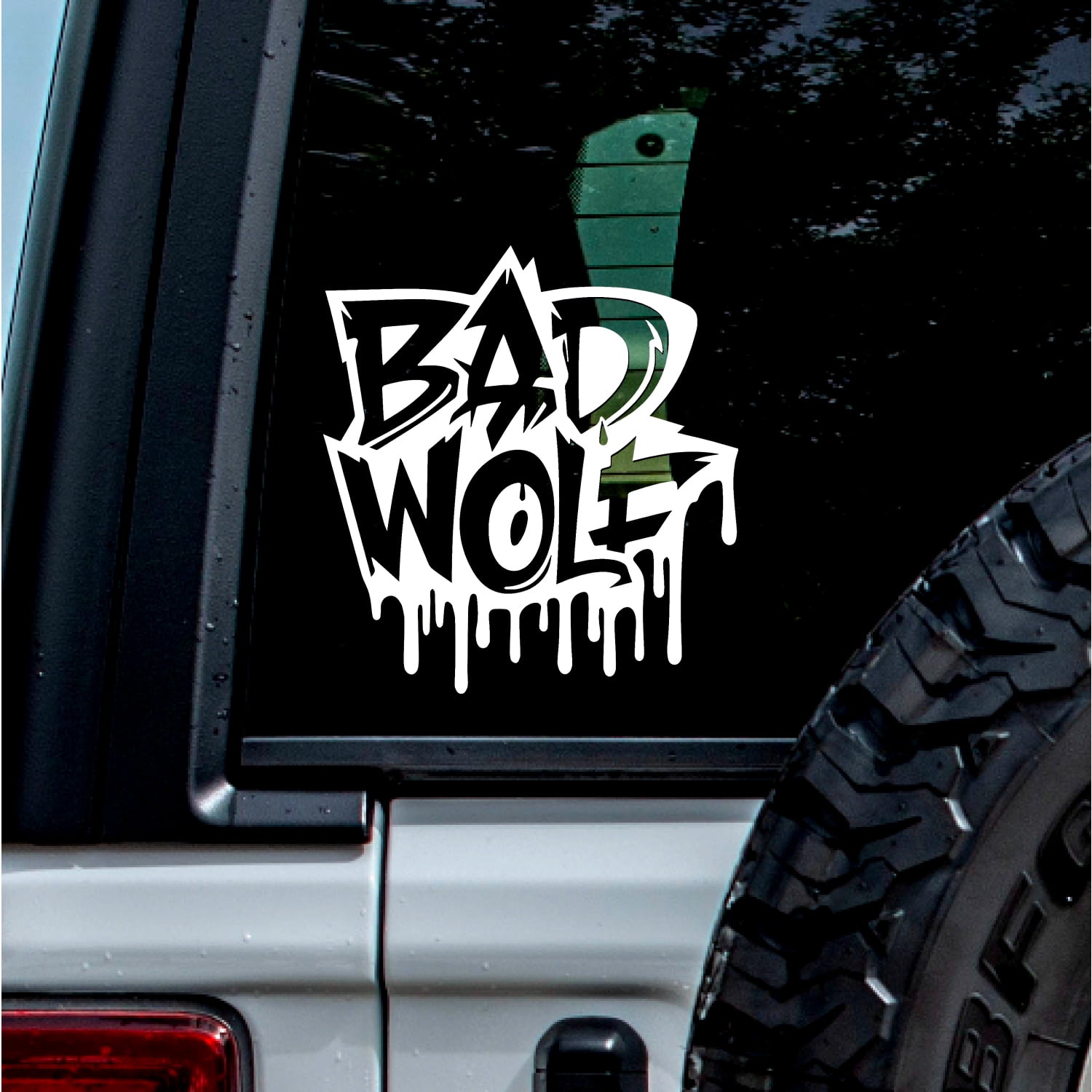 (2 Pcs, White, 5.6'' X 6'') Transparent Adhesive Decal Sticker Of Dr ...