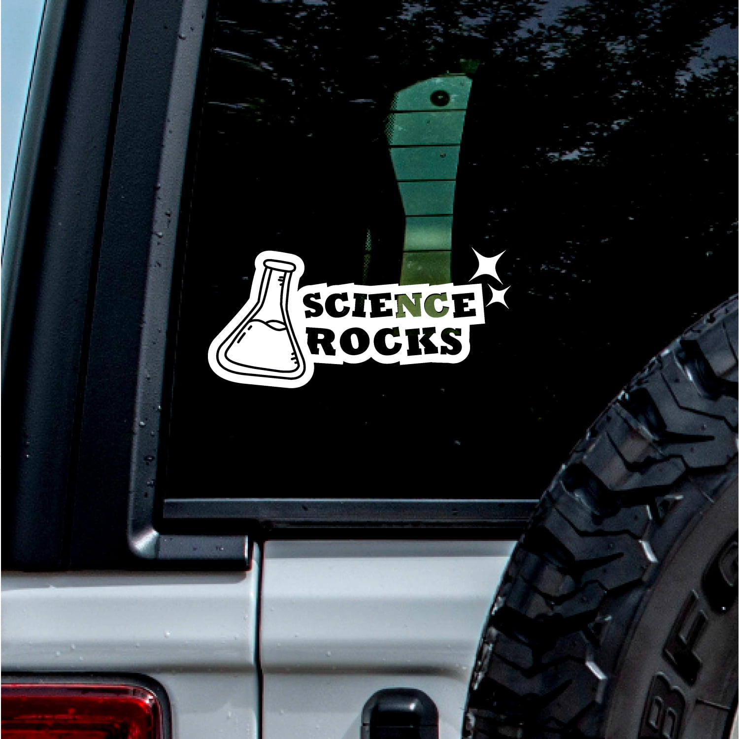 (2 Pcs, White, 6.8'' X 3.2'') Transparent Adhesive Decal Sticker Of ...