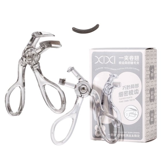 2 Pcs Wide-Angles Eyelash Curler Partial Lash Curler Eyelashes Curler ...
