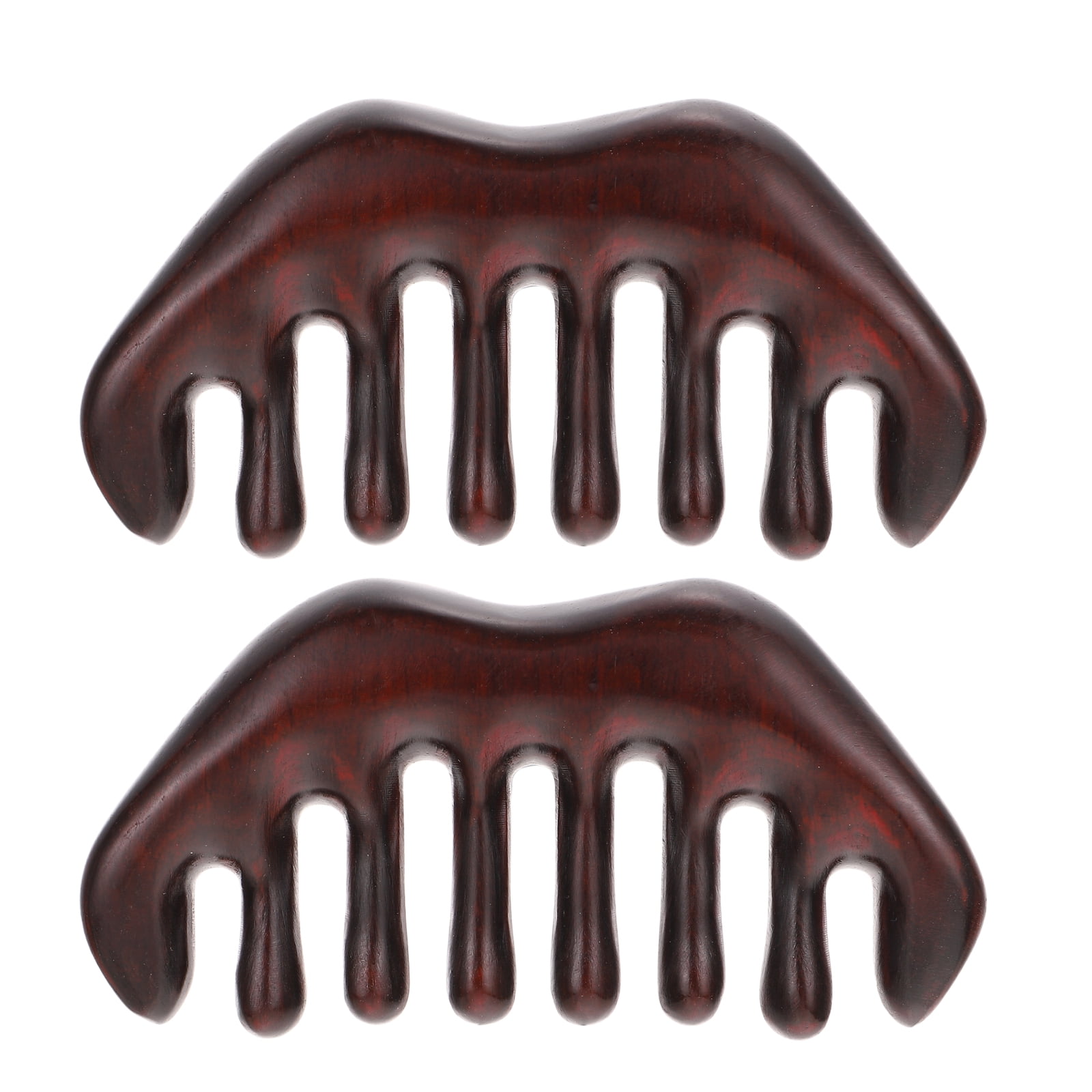 2 Pcs Wide Tooth Massage Comb Combs for Women Hair Curly Scalp Manual ...