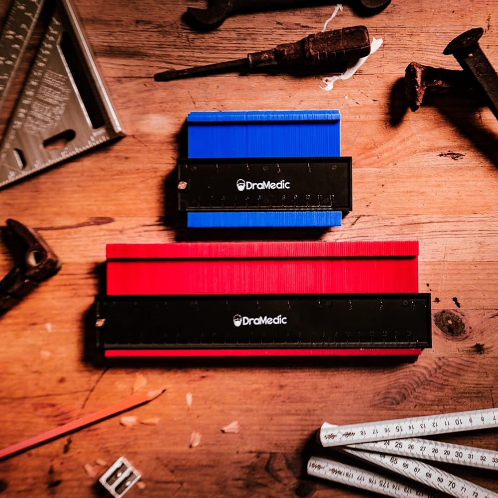 2 Pcs Widened Profile Measuring Instrument-10-inch And 5-inch ...