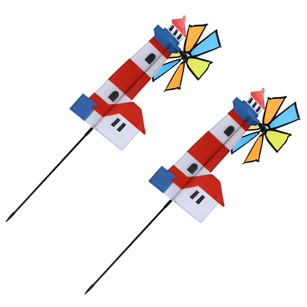 2 Pcs Windmill Decoration Garden Windmills and Spinners Outdoor Toys ...