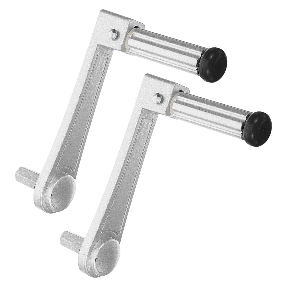 2 Pcs Window Crank Handle Replacement Lift Universal Silver - Walmart.com